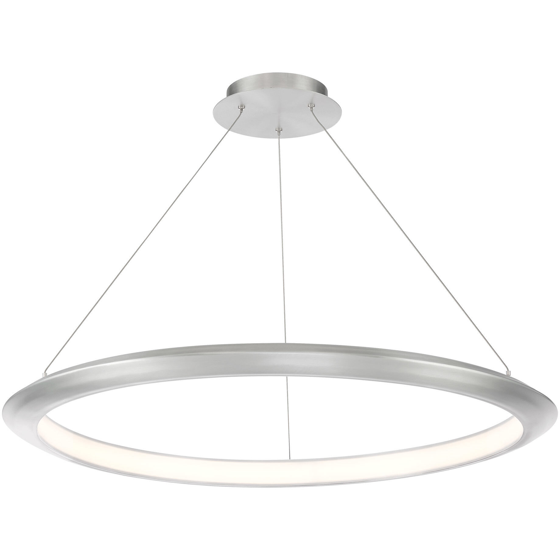 Modern Forms PD-55036-27-AL The Ring LED 36 inch Brushed Aluminum ...