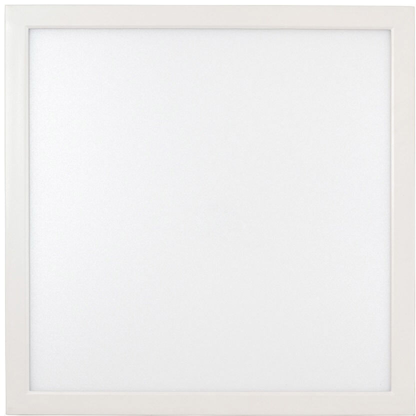 Jesco CM409RA-12S-120V-SW3-WH Luke LED 12 inch White Flush Mount ...