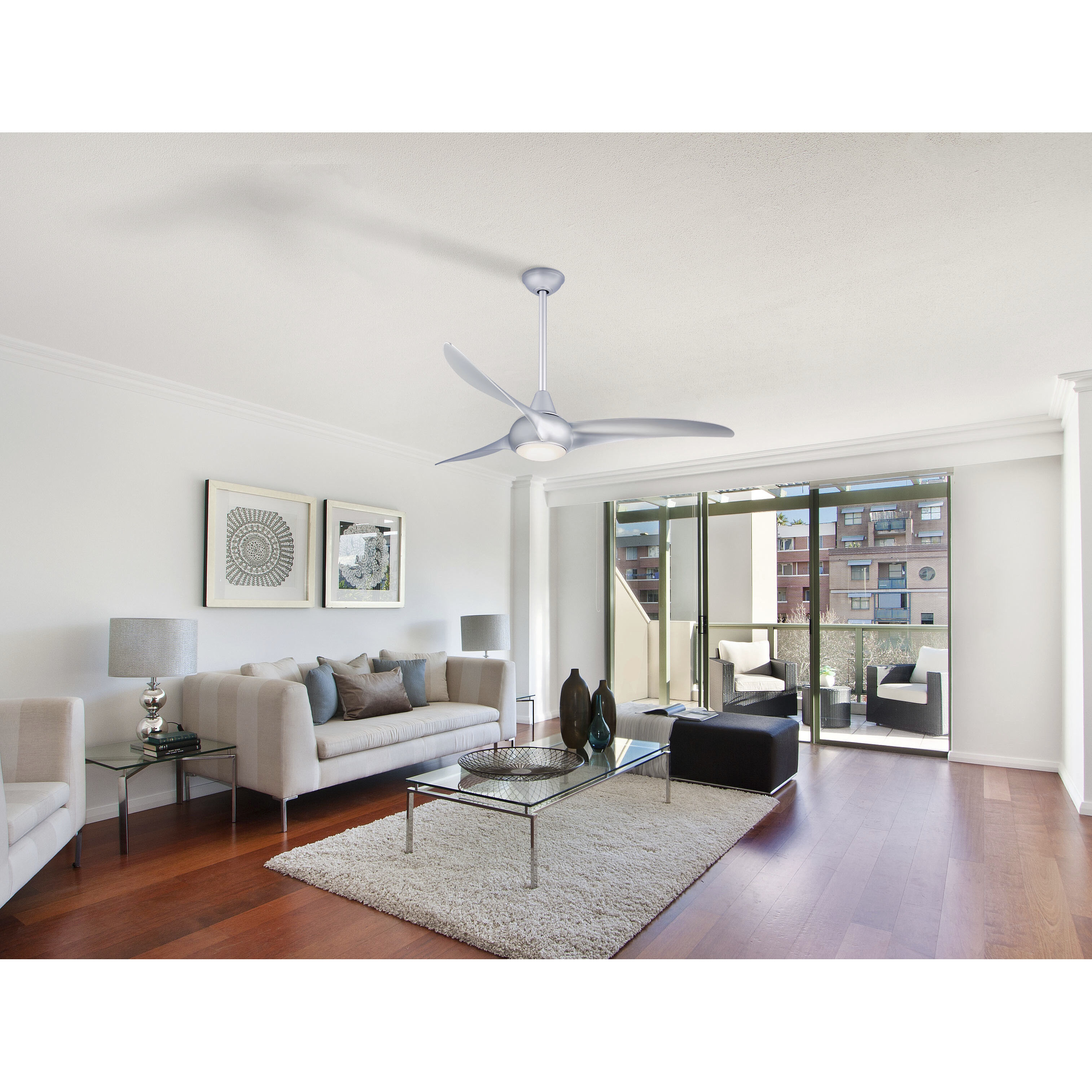 Minka-Aire F844-DK Light Wave 52 inch Distressed Koa Ceiling Fan