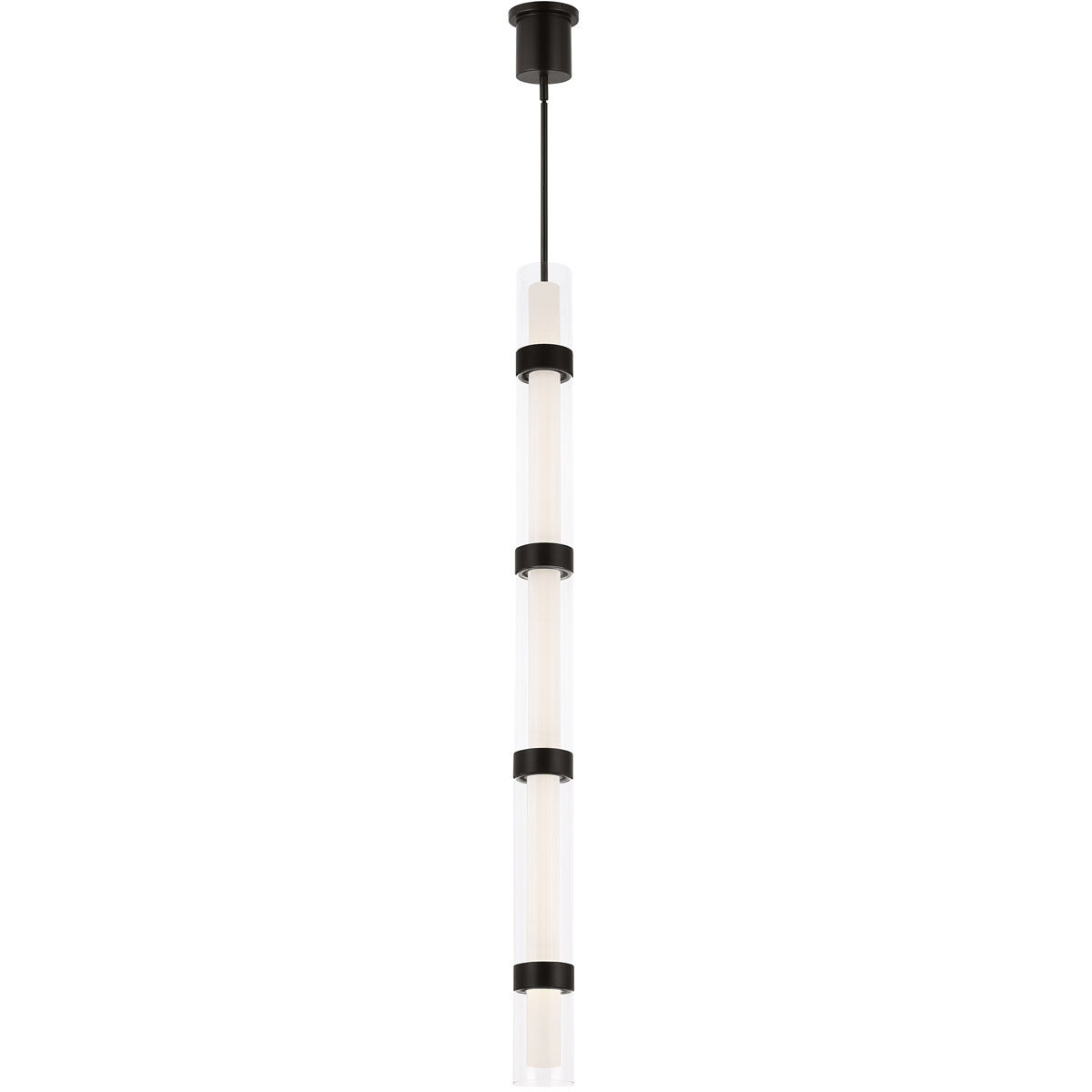 Sean Lavin Wit LED 3.9 inch Black Pendant Ceiling Light in 5 Glass ...