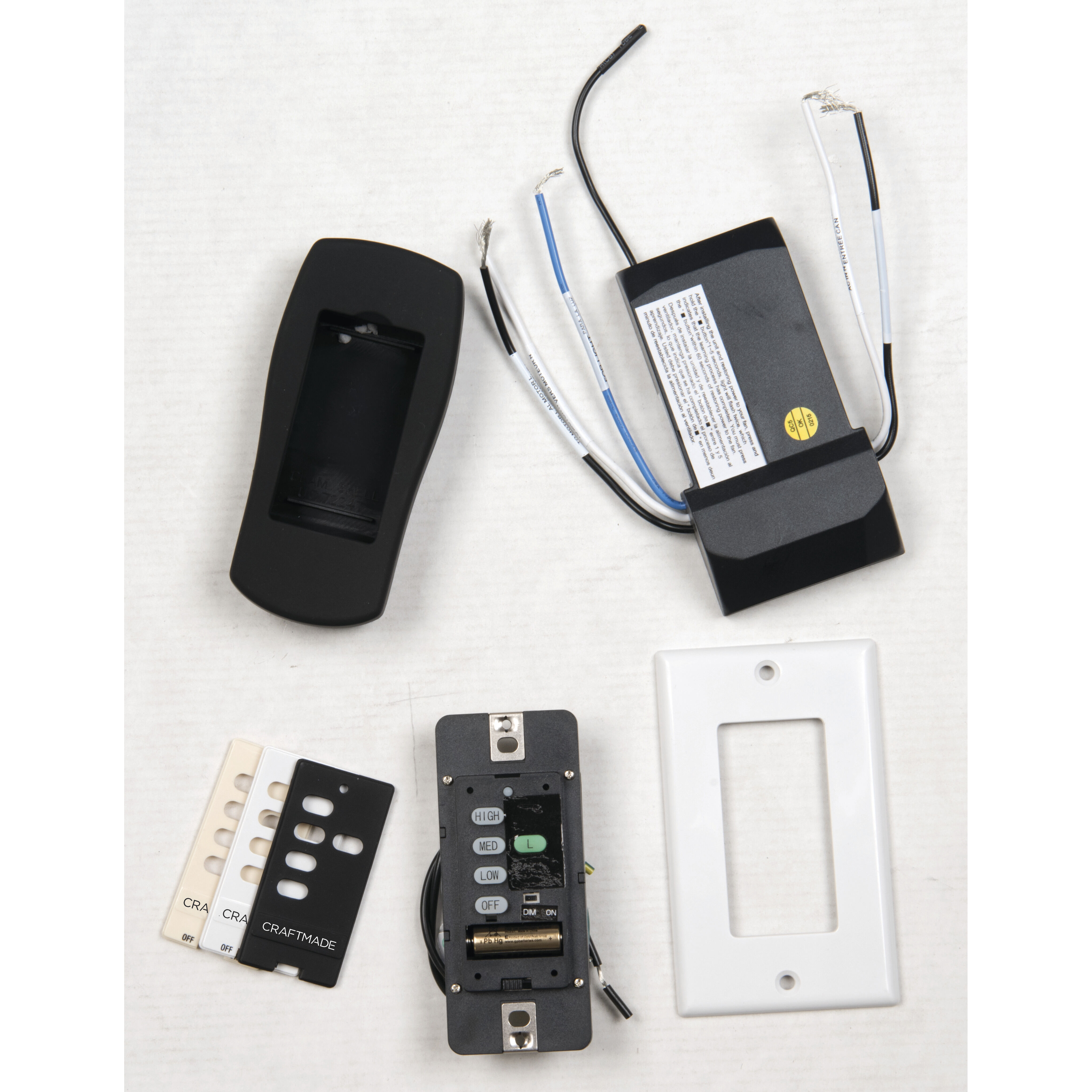 Craftmade Ceiling Fan Remote Battery Replacement | Shelly Lighting