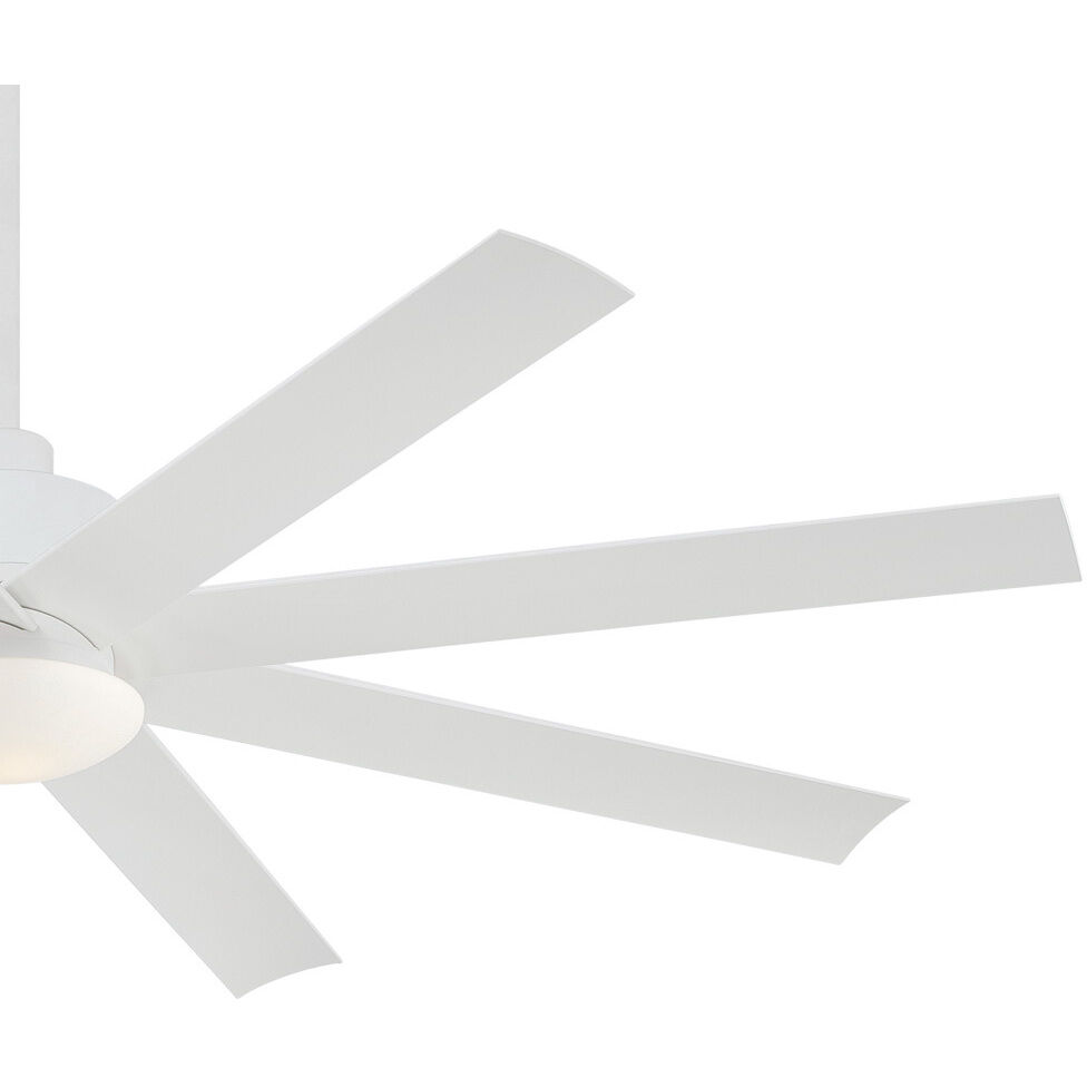 Minka-Aire F888L-WHF Slipstream 65 inch Flat White Outdoor Ceiling Fan