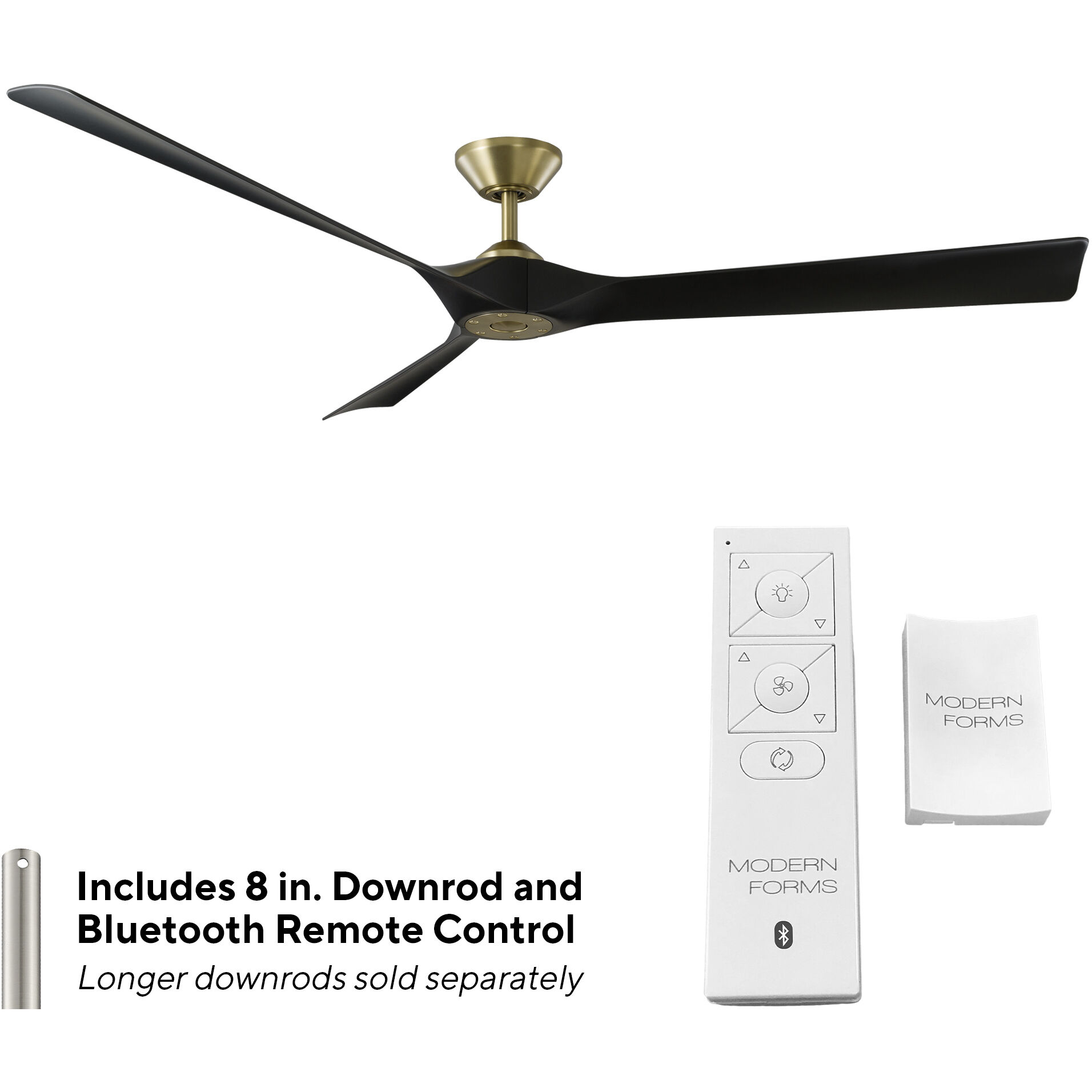 How To Replace A Ceiling Fan With Long Downrod | Shelly Lighting