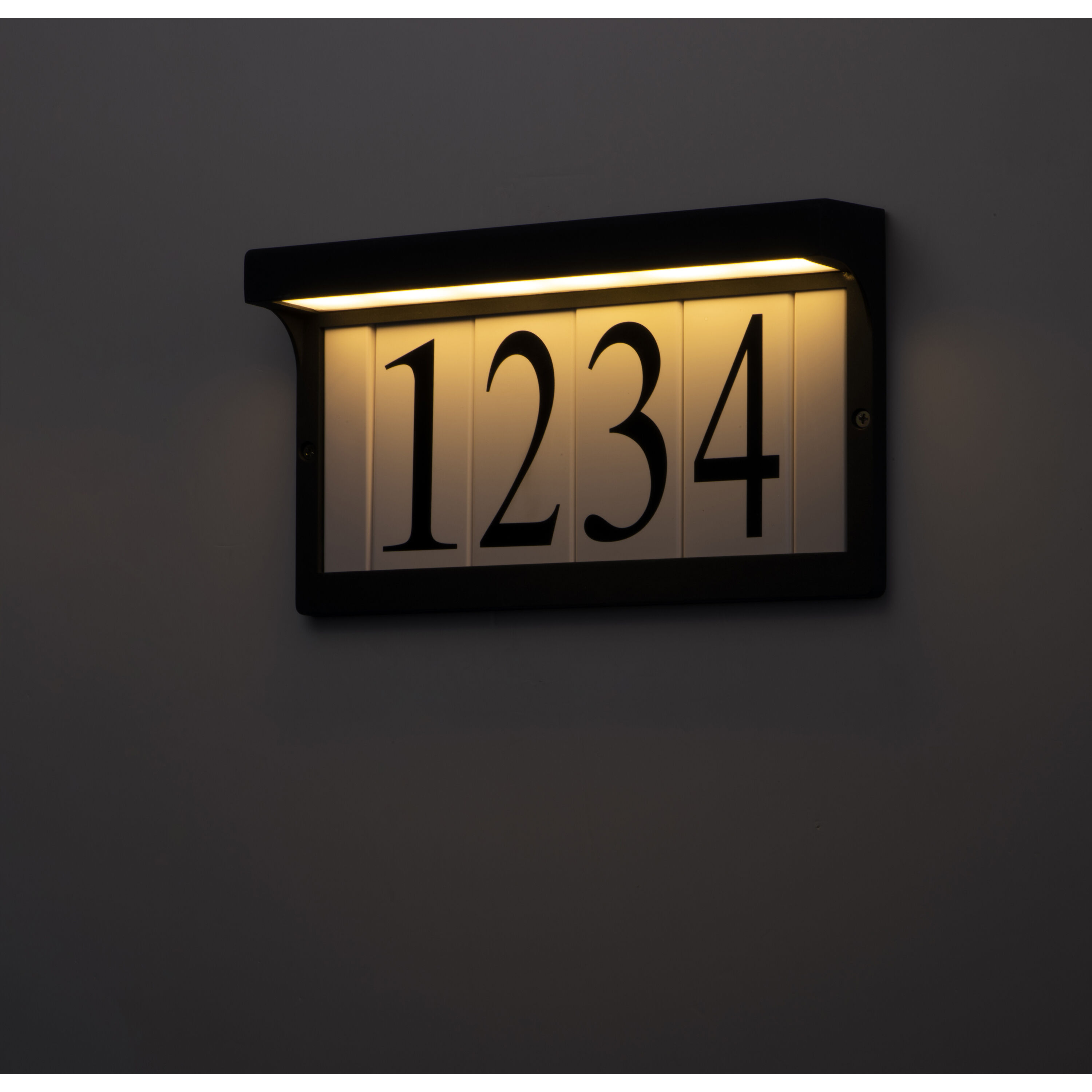 Maxim 53610BK Address LED 7 inch Black Address Light Frame
