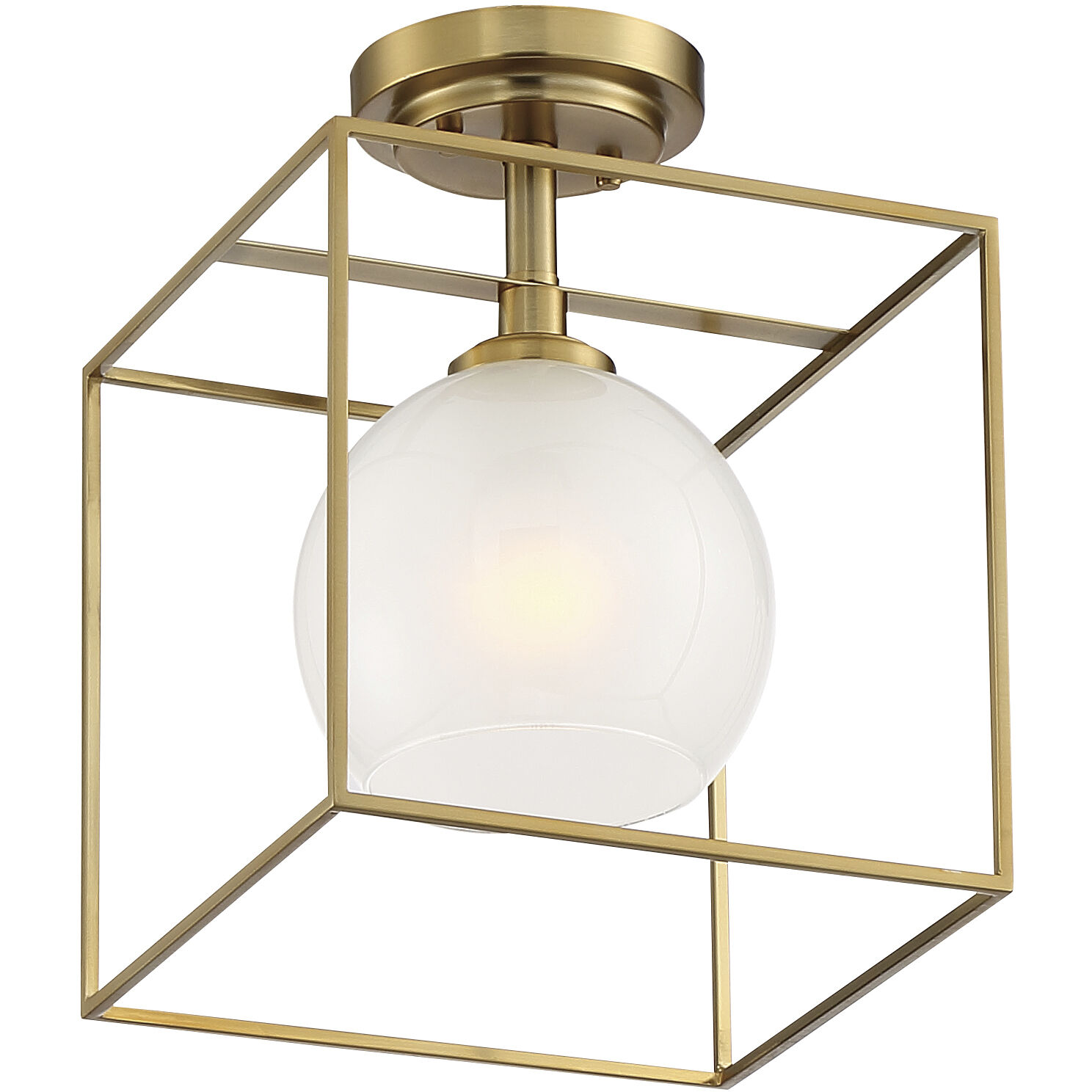 Designers Fountain 94511-BG Cowen 1 Light 10 inch Brushed Gold Semi ...