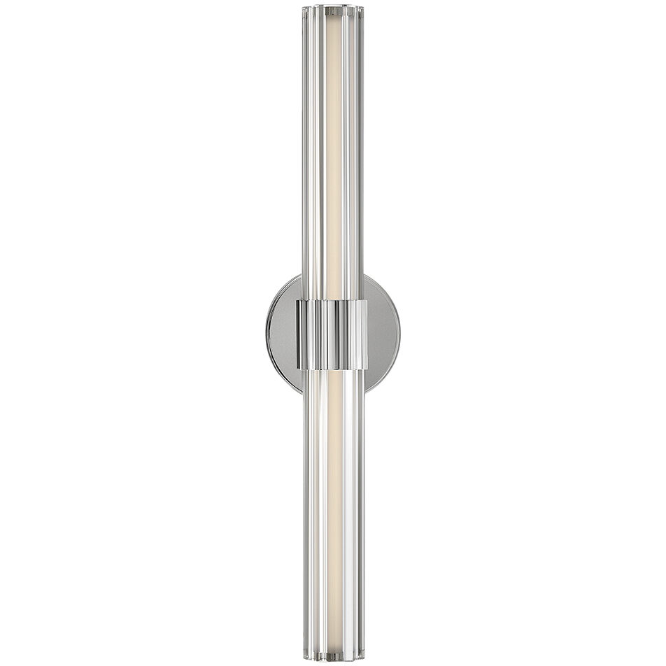 Hinkley 51312PN Georgette LED 24 inch Polished Nickel Bath Light Wall Light
