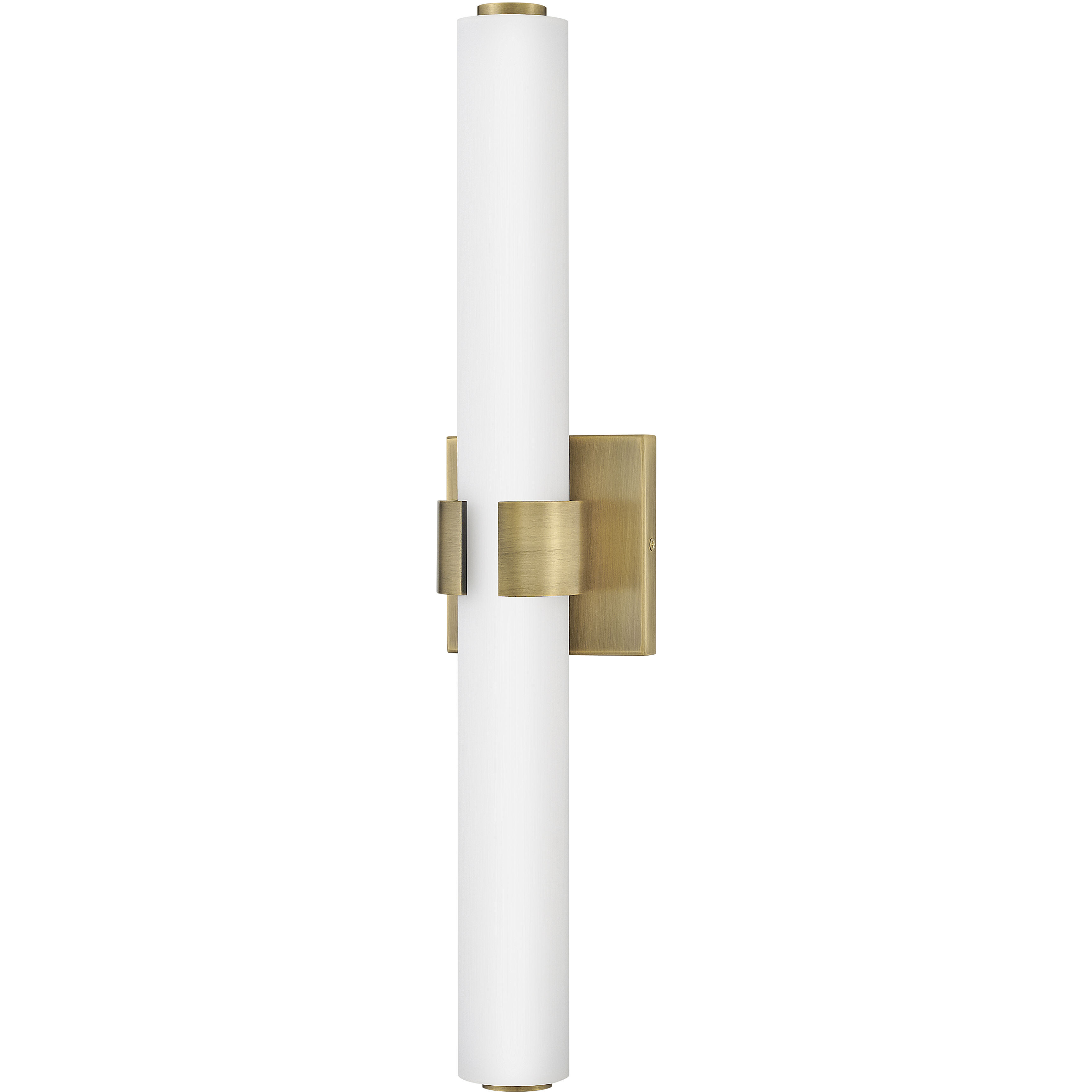 Hinkley 53062LCB Aiden LED 23 inch Lacquered Brass Vanity Light Wall ...