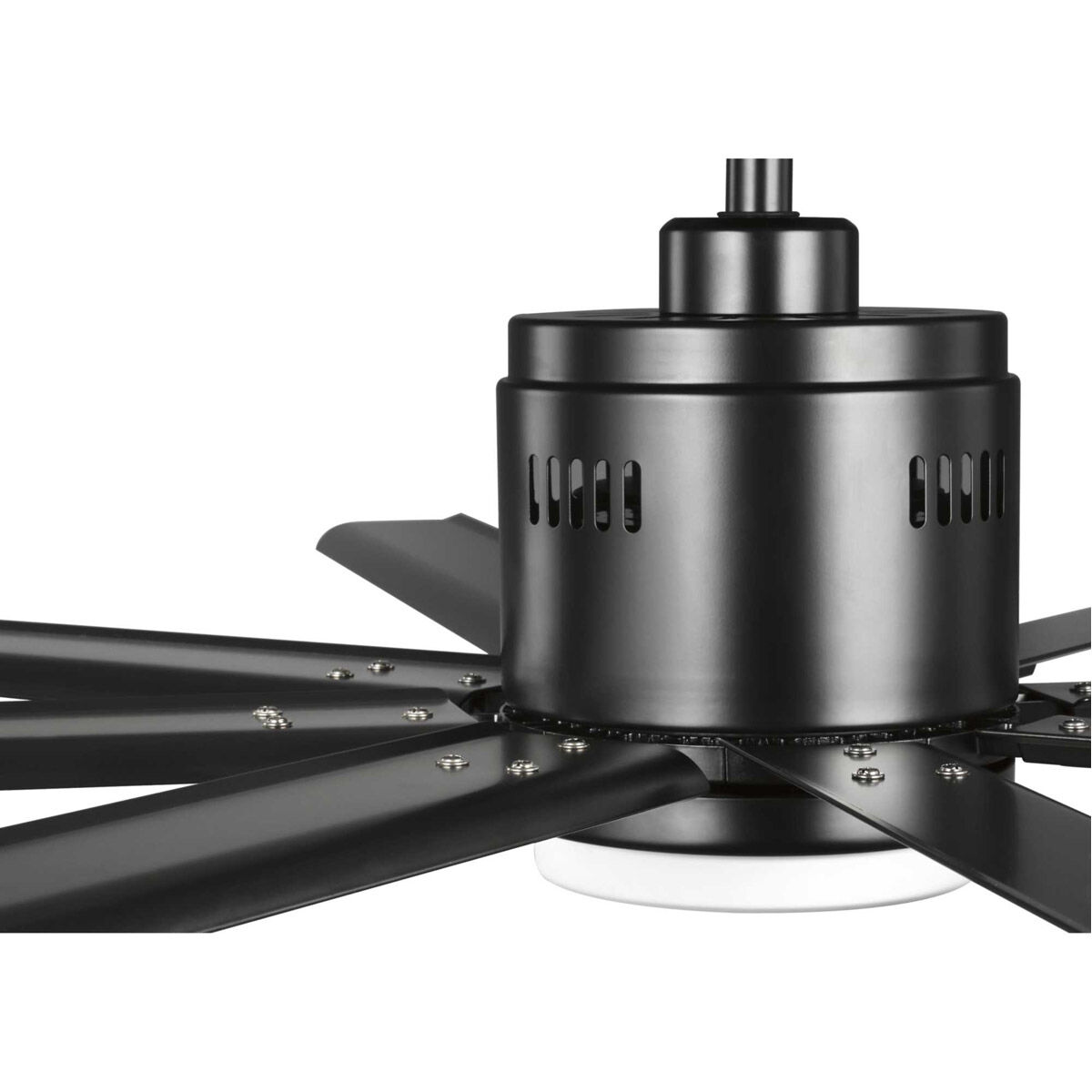 Progress P2550-3130K Vast 72 inch Black Ceiling Fan, Progress LED