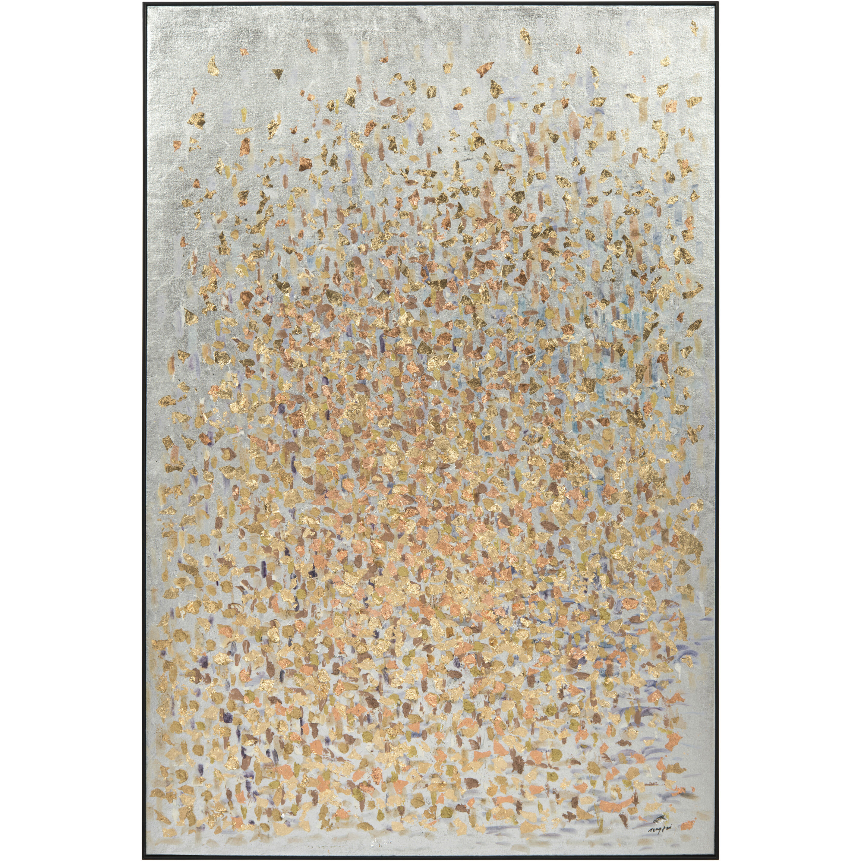 John-Richard JRO-2909 Teng Fei Wall Art, Lily Pond