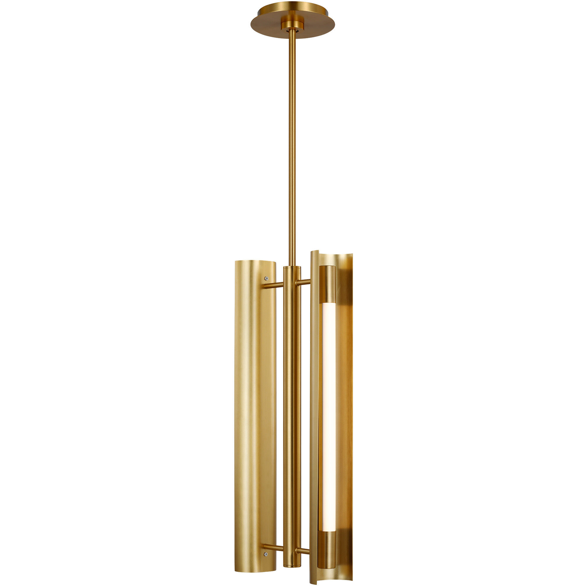 Kelly by Kelly Wearstler Carson LED 9 inch Burnished Brass Pendant ...