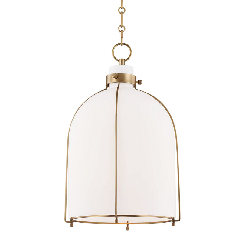 Eldridge 1 Light 14 inch Aged Brass Pendant Ceiling Light Eldridge 1 Light 14 inch Aged Brass Pendant Ceiling Light