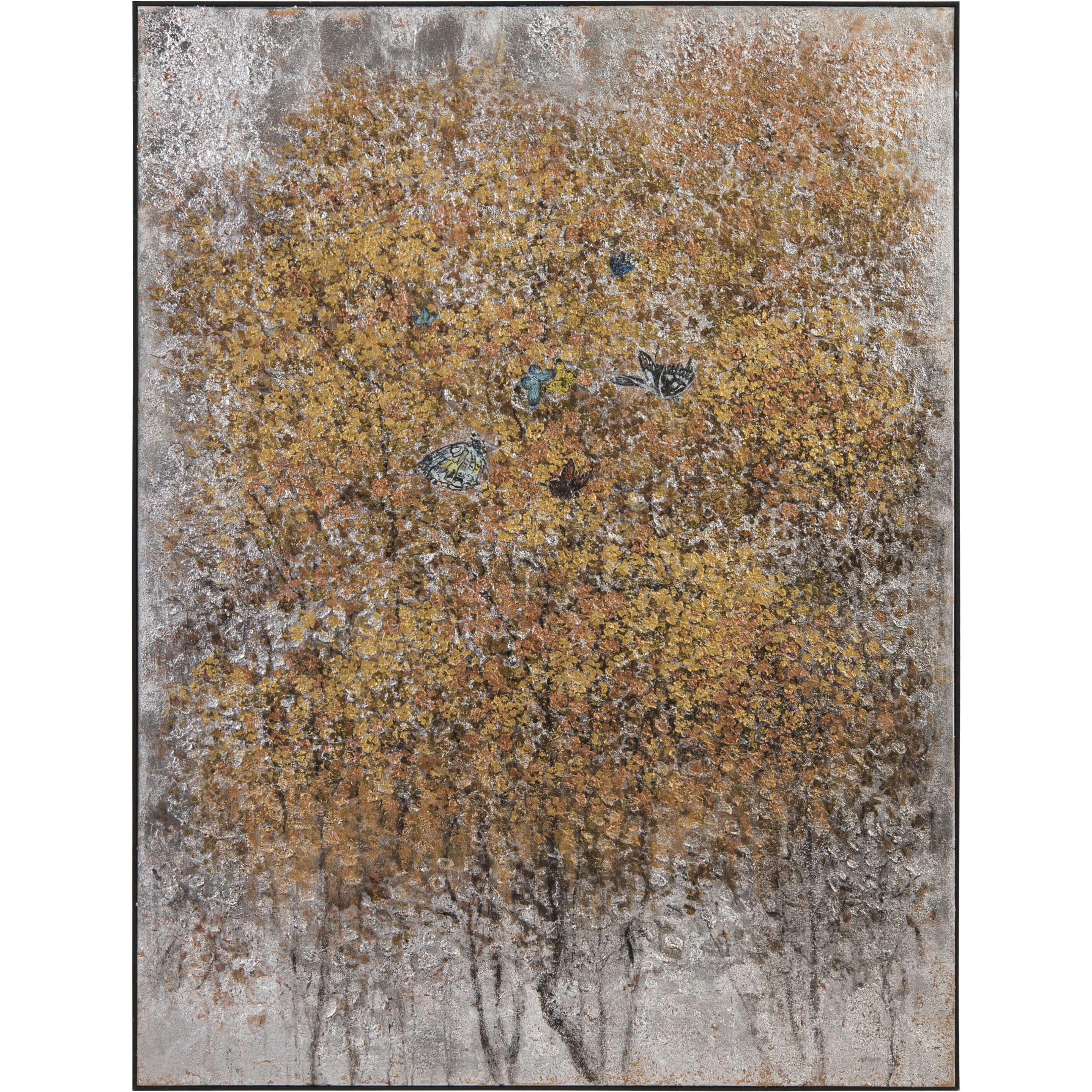 John-Richard JRO-2909 Teng Fei Wall Art, Lily Pond