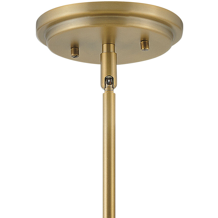 Hinkley 3487LTP Argo LED 14 inch Light Taupe with Lacquered Brass ...