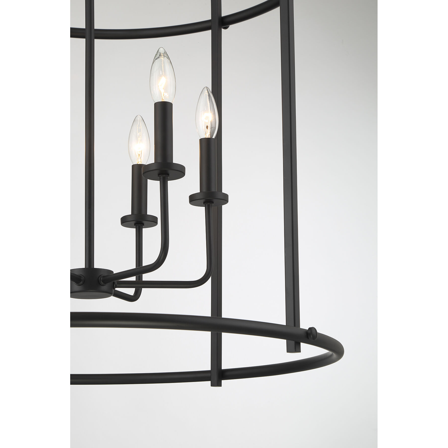 Savoy House 3-7388-6-89 Brookstone 6 Light 26 inch Matte Black Pendant ...