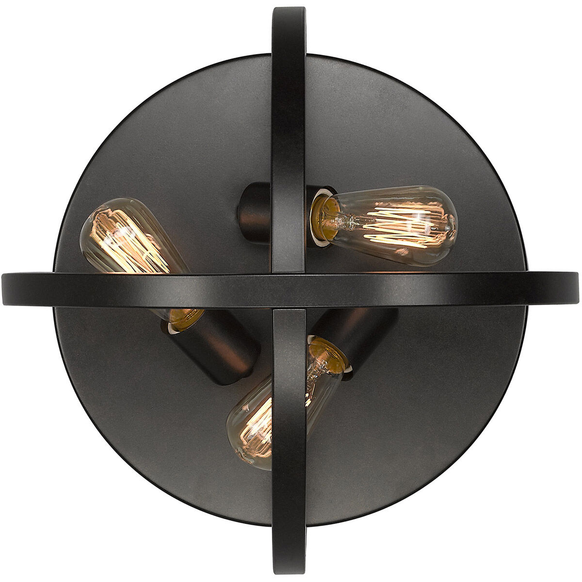 Golden Lighting 3167-FM15 EB Colson 3 Light 14 inch Etruscan Bronze ...