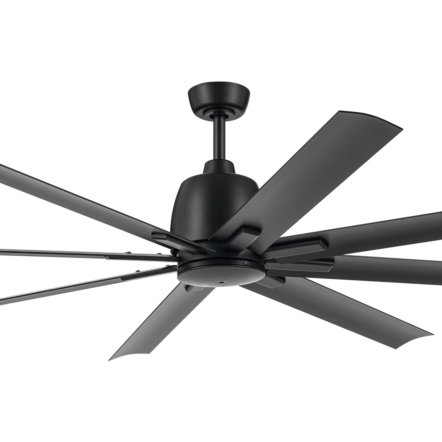 Kichler 310275SBK Breda 75 inch Satin Black Ceiling Fan
