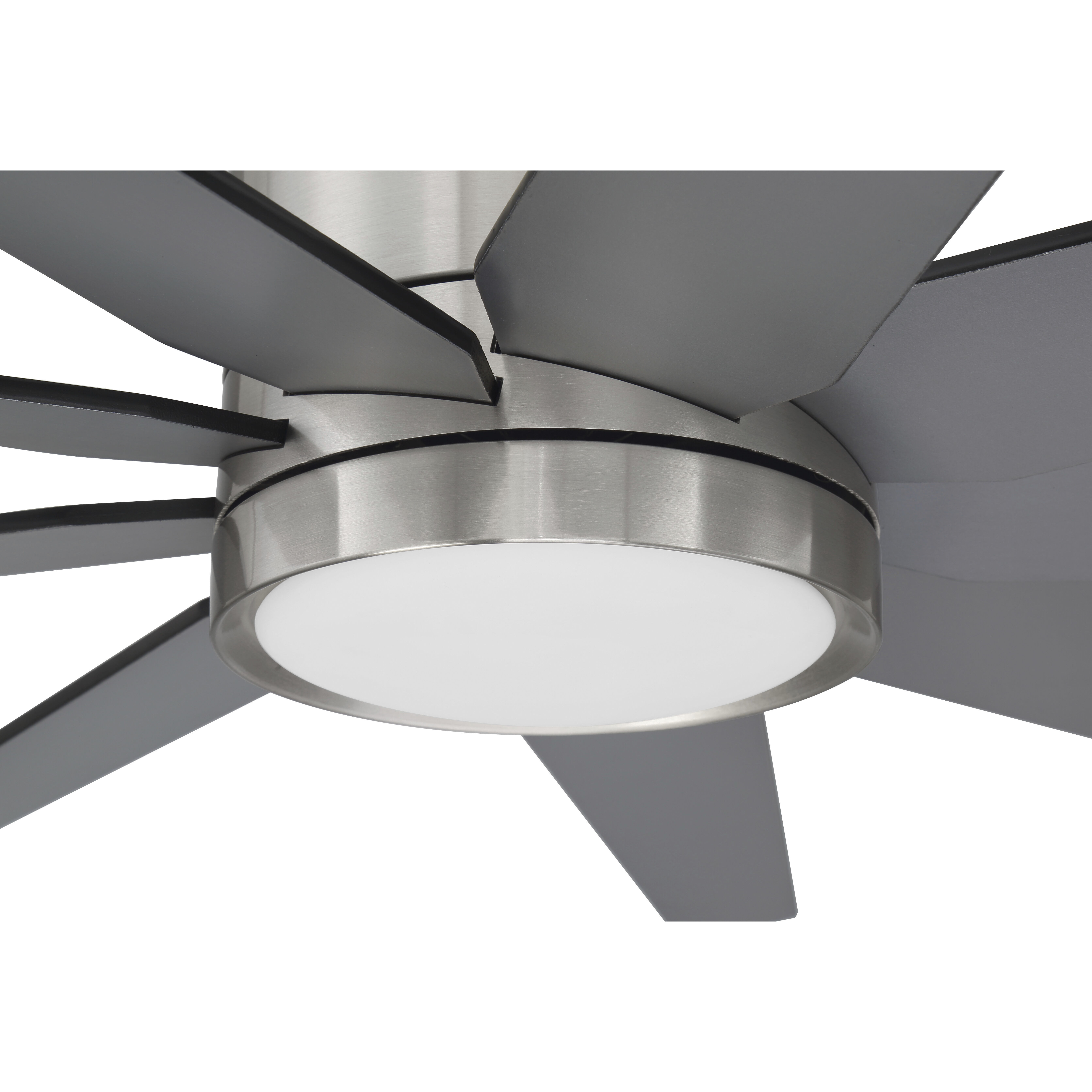 Craftmade CHP60BNK9 Champion 60 inch Brushed Polished Nickel with ...