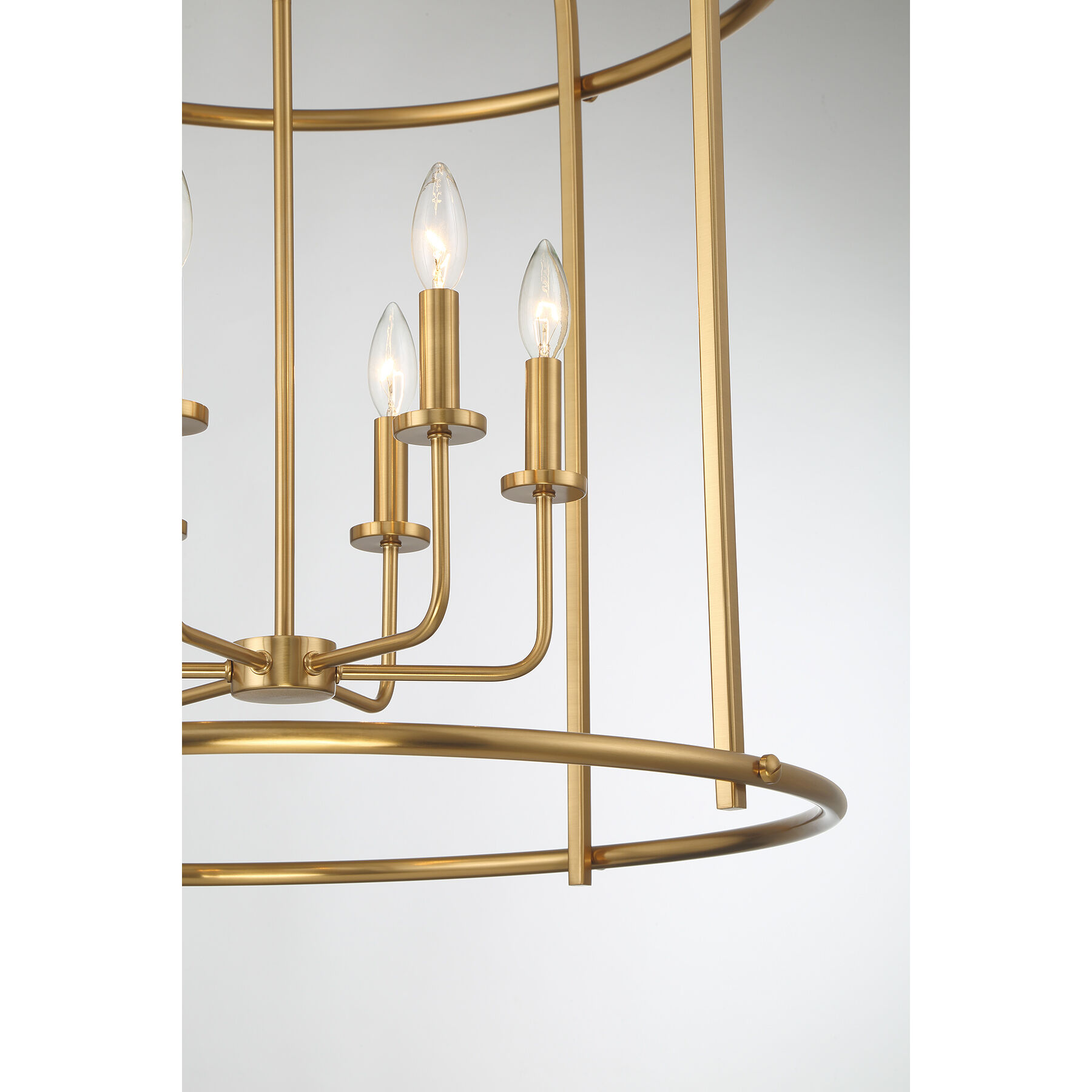 Savoy House 3-7388-6-322 Brookstone 6 Light 26 inch Warm Brass Pendant ...