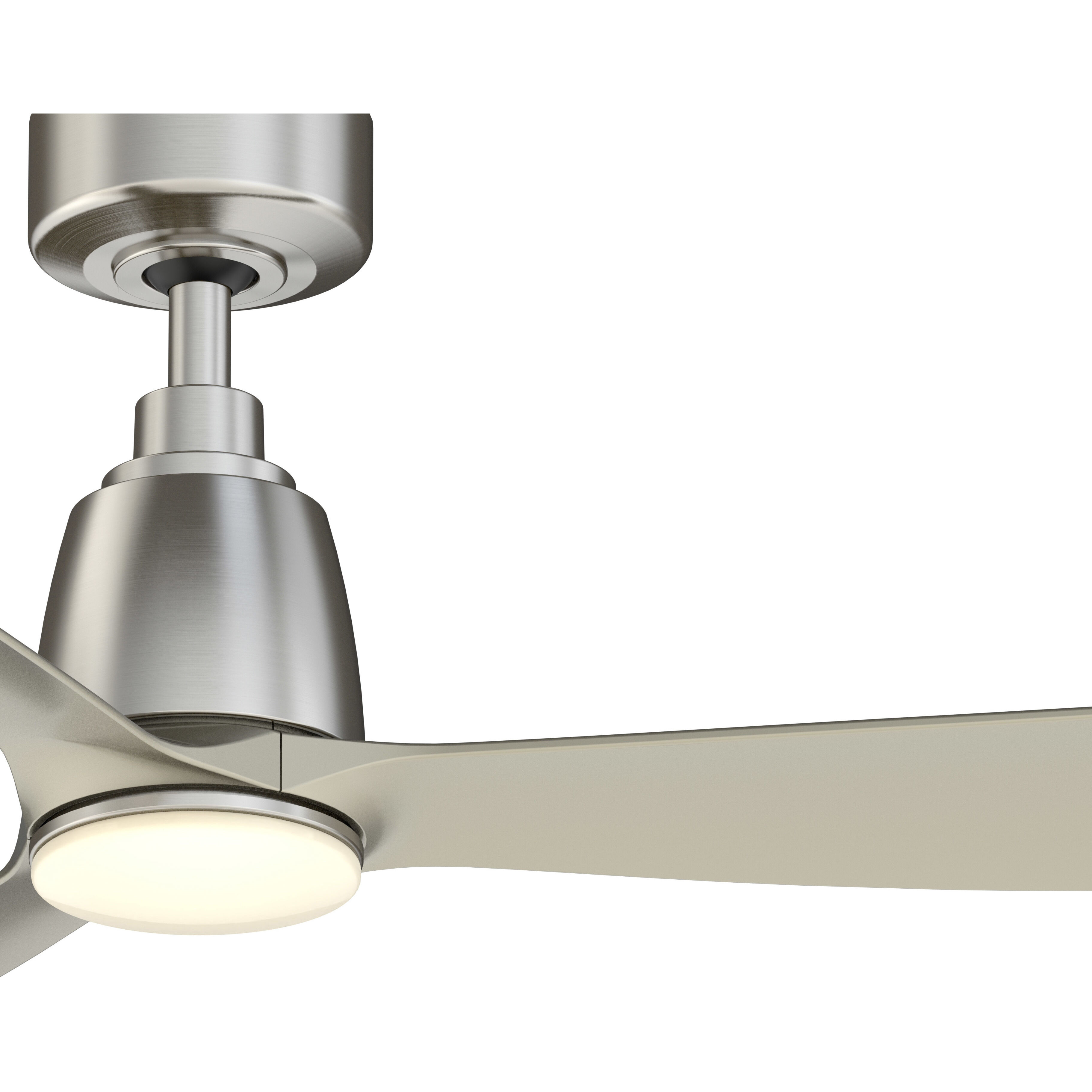 Fanimation FPD8534BN Kute 52 52 inch Brushed Nickel Indoor/Outdoor ...