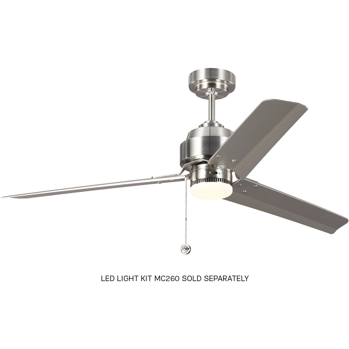 Visual Comfort Fan Collection | Monte Carlo Fans 3AR54BS Arcade 54 inch ...