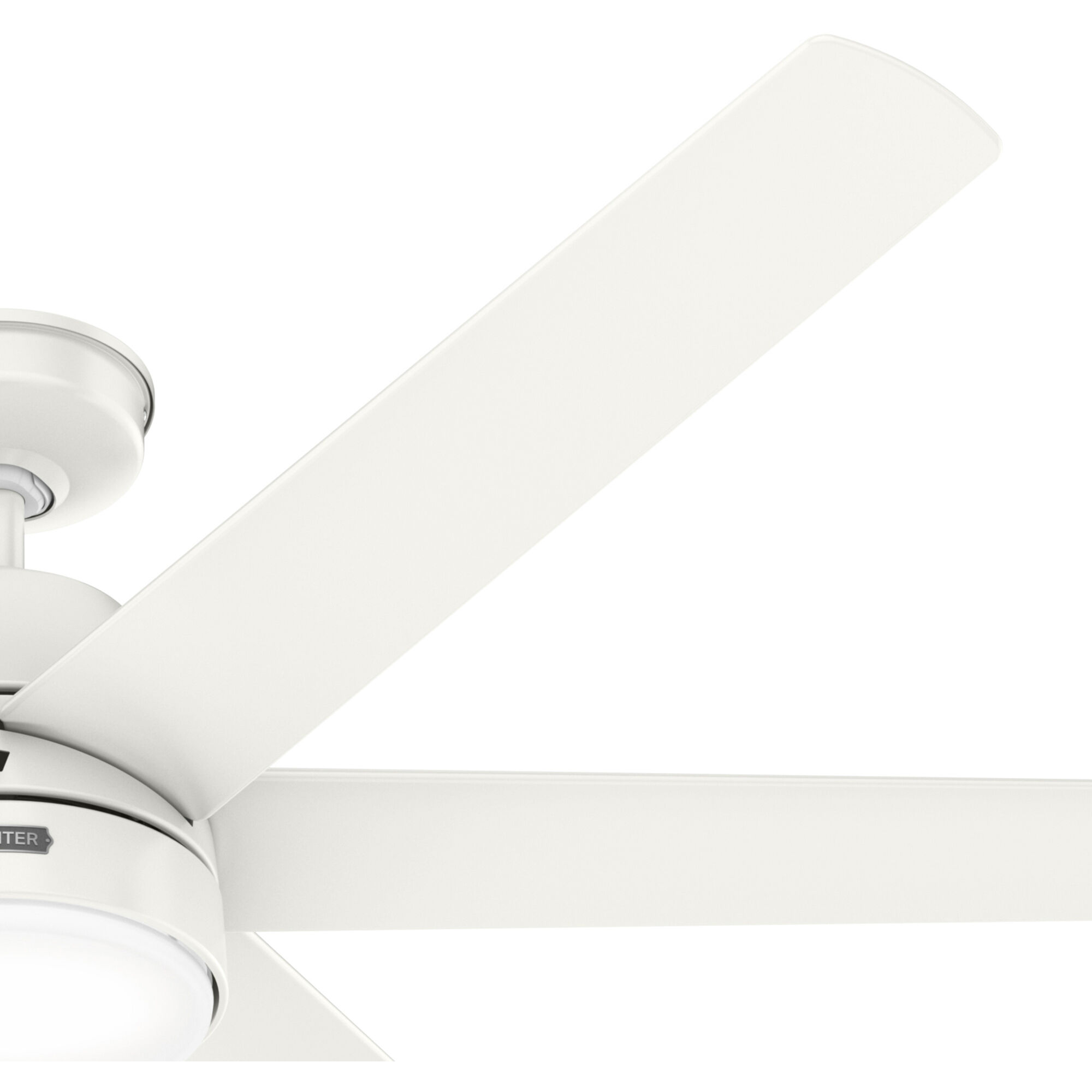 Hunter Fan 52370 Skysail 60 inch Fresh White Outdoor Ceiling Fan