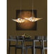 Hubbardton Forge 133305-1127 Kirigami 4 Light 23.7 inch Dark Smoke ...