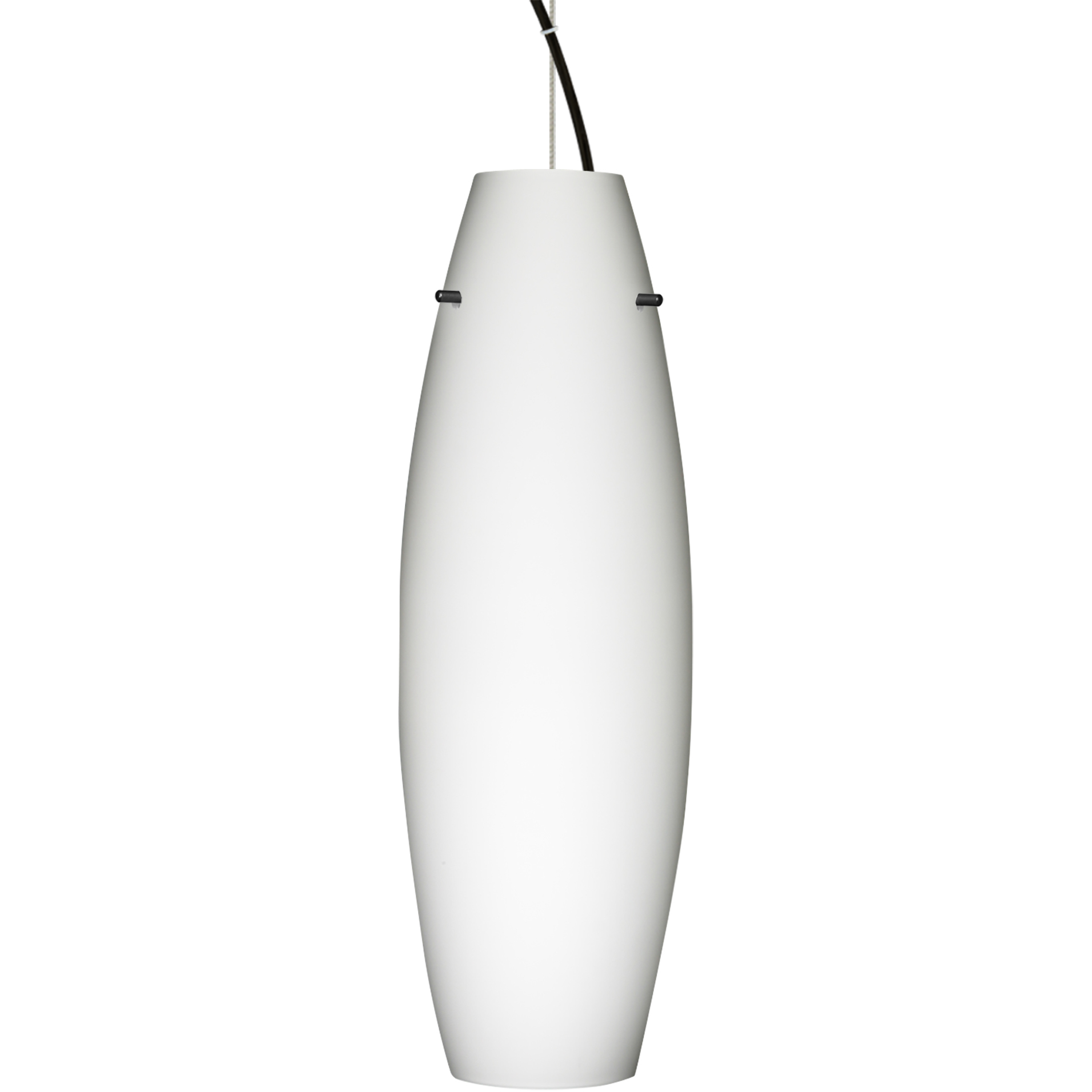 Besa Lighting 1KX-412707-BK Suzi 18 1 Light Black Cord Pendant Ceiling ...