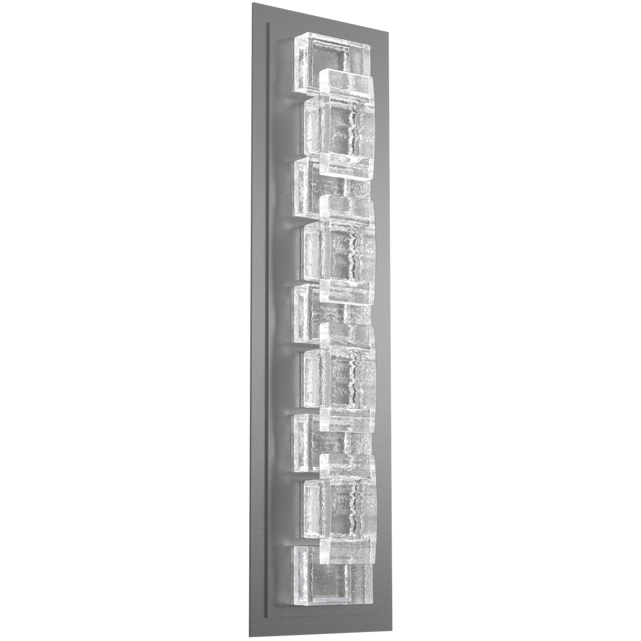 Tessera LED Argento Grey Outdoor Sconce