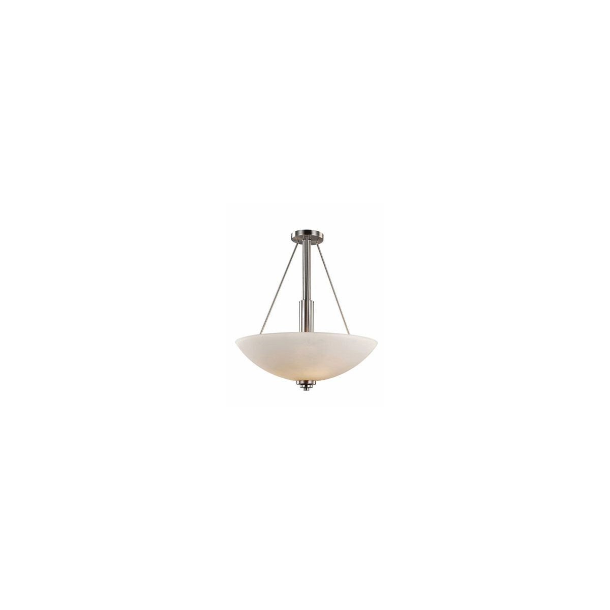 Trans Globe Lighting 70528-1-BN Mod Pod 3 Light 20 inch Brushed Nickel ...