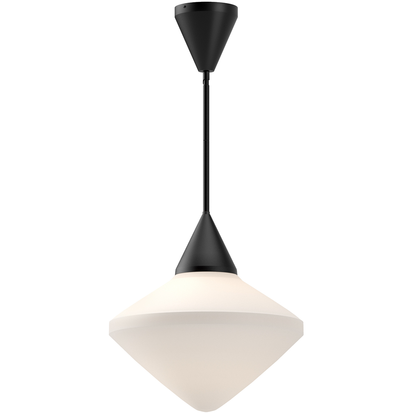 Alora PD537714MBOP Alora Mood Nora Pendant Ceiling Light in Matte Black