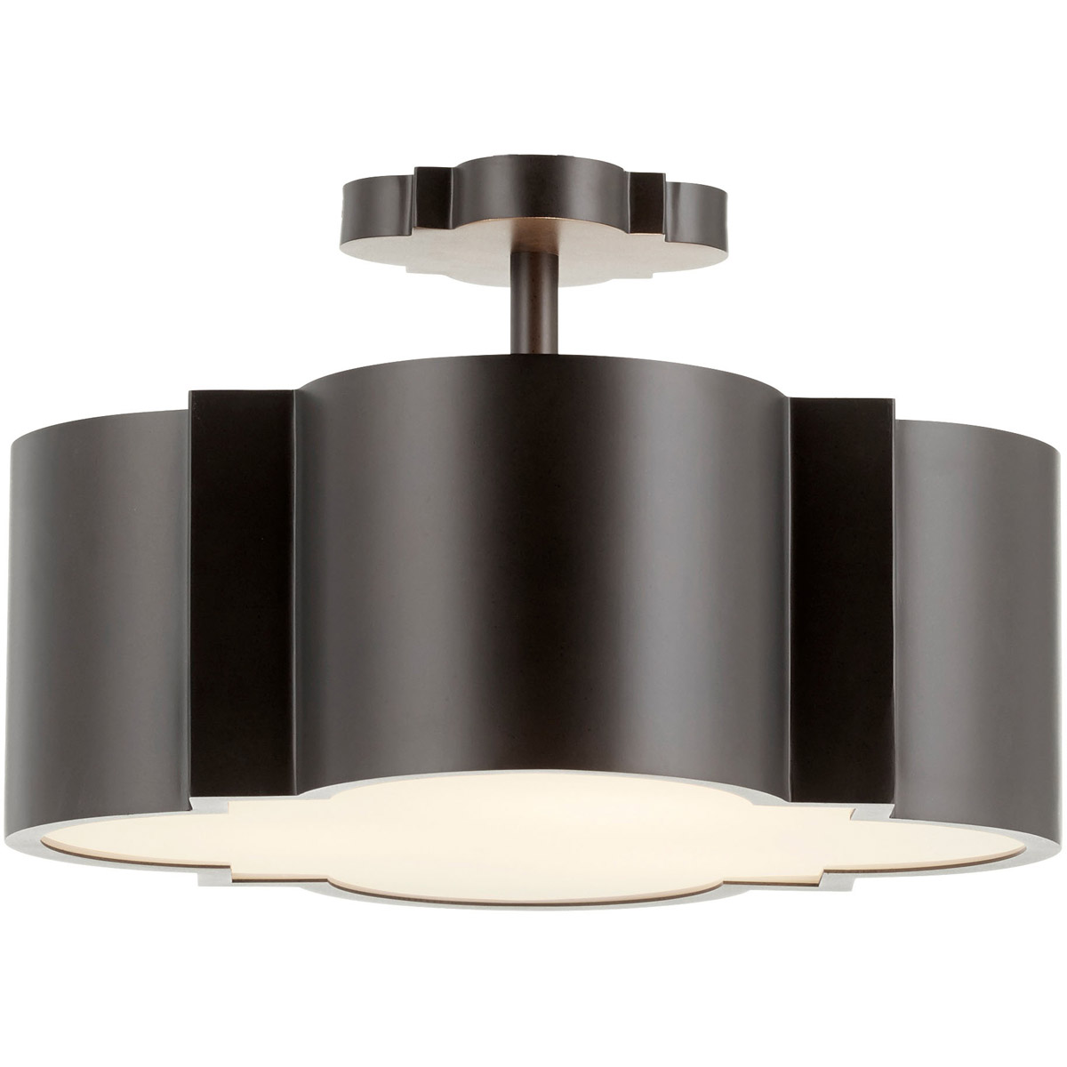 Cyan Design 10066 Wyatt 3 Light 16 inch Noir Flush Mount Ceiling Light ...