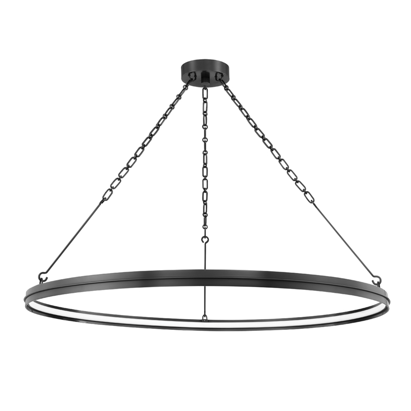 Hudson Valley 7142-OB Rosendale LED 42 inch Old Bronze Chandelier ...