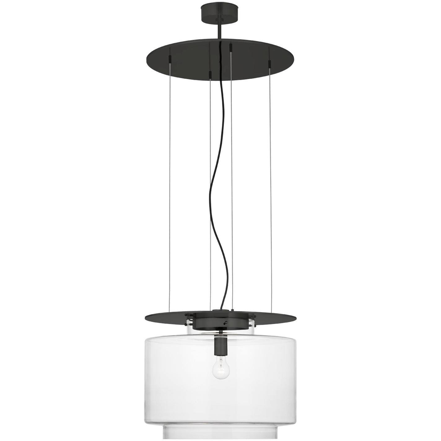 Visual Comfort Signature Collection RB5082BZ-CG Ray Booth Elias LED 20 ...
