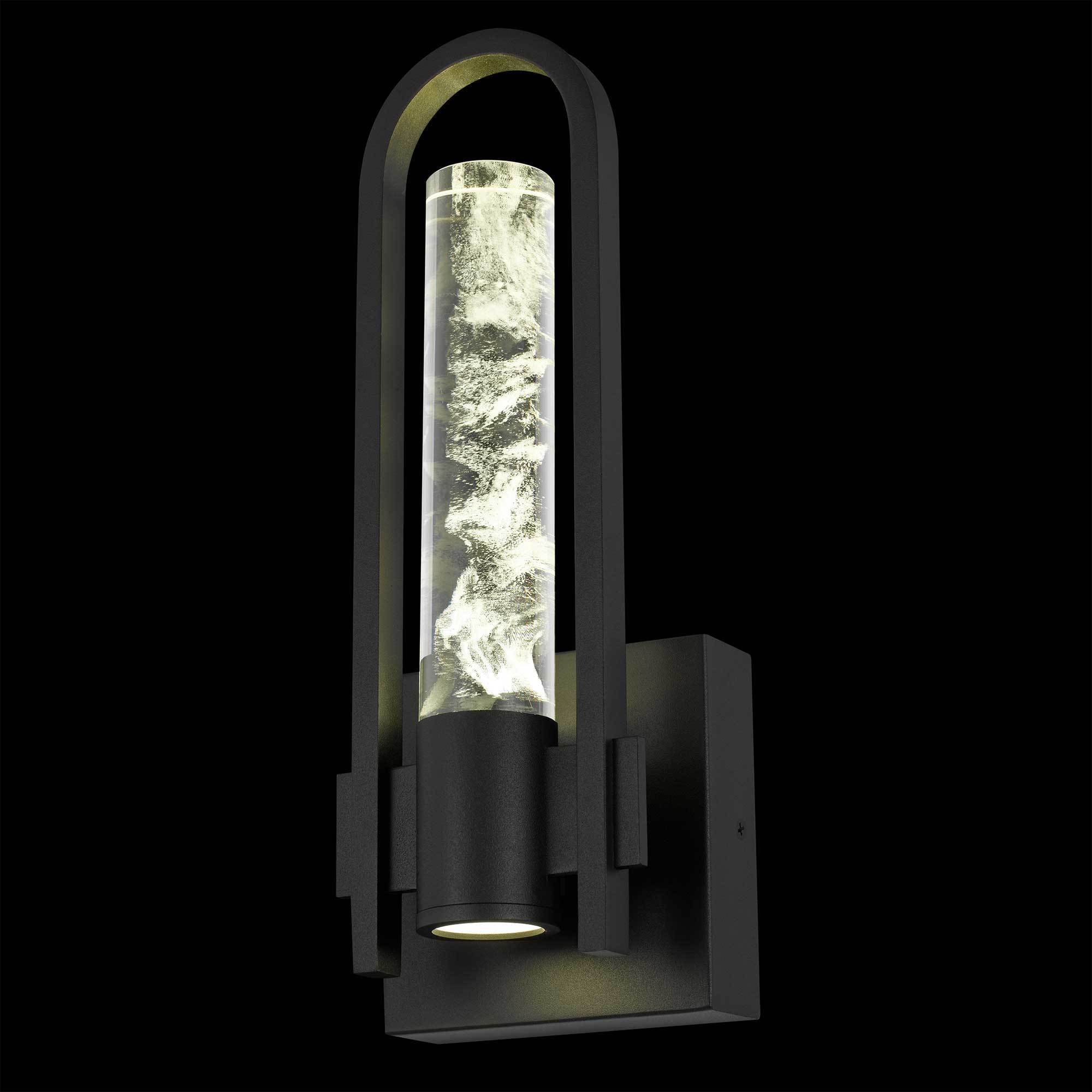 Alteck Lighting AW0131-3CCT-W-BK Arch LED 12.75 inch Sand Black Outdoor ...