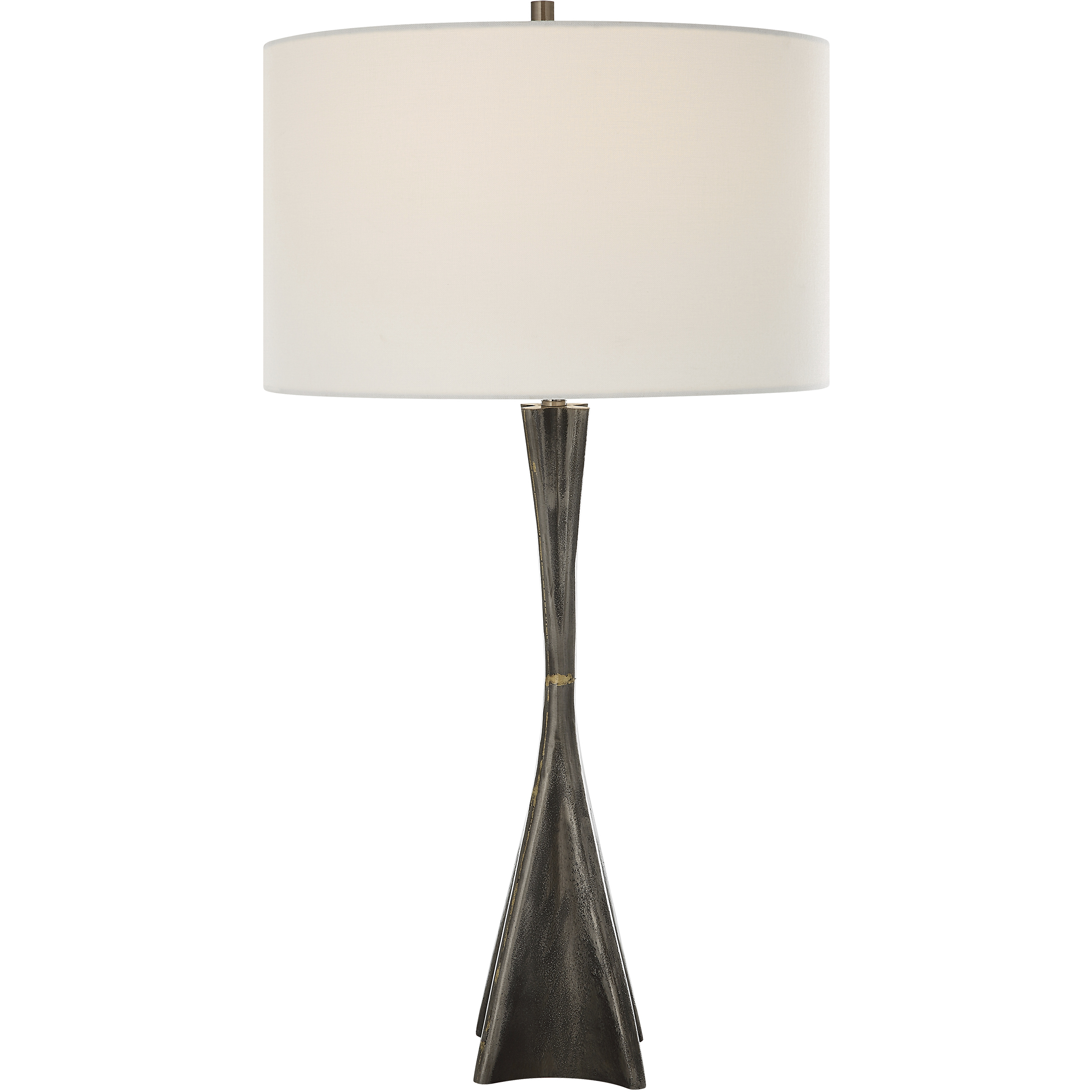 Uttermost 30227 Keiron 32 inch 150 watt Cast Iron and Brass Table Lamp ...