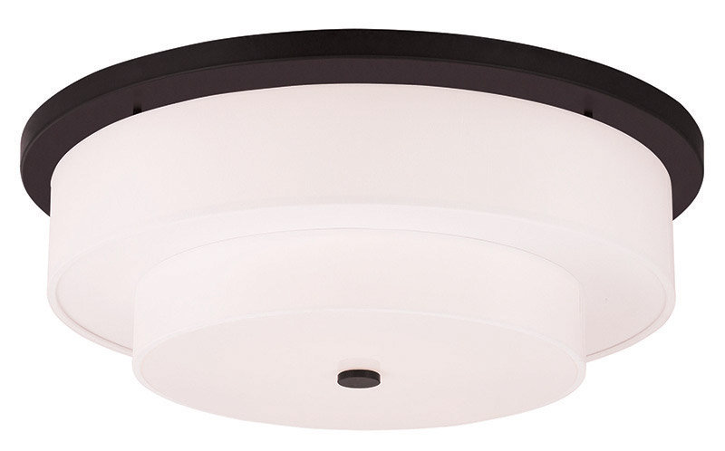 Livex Lighting 50867-07 Meridian 5 Light 26 inch Bronze Flush Mount ...