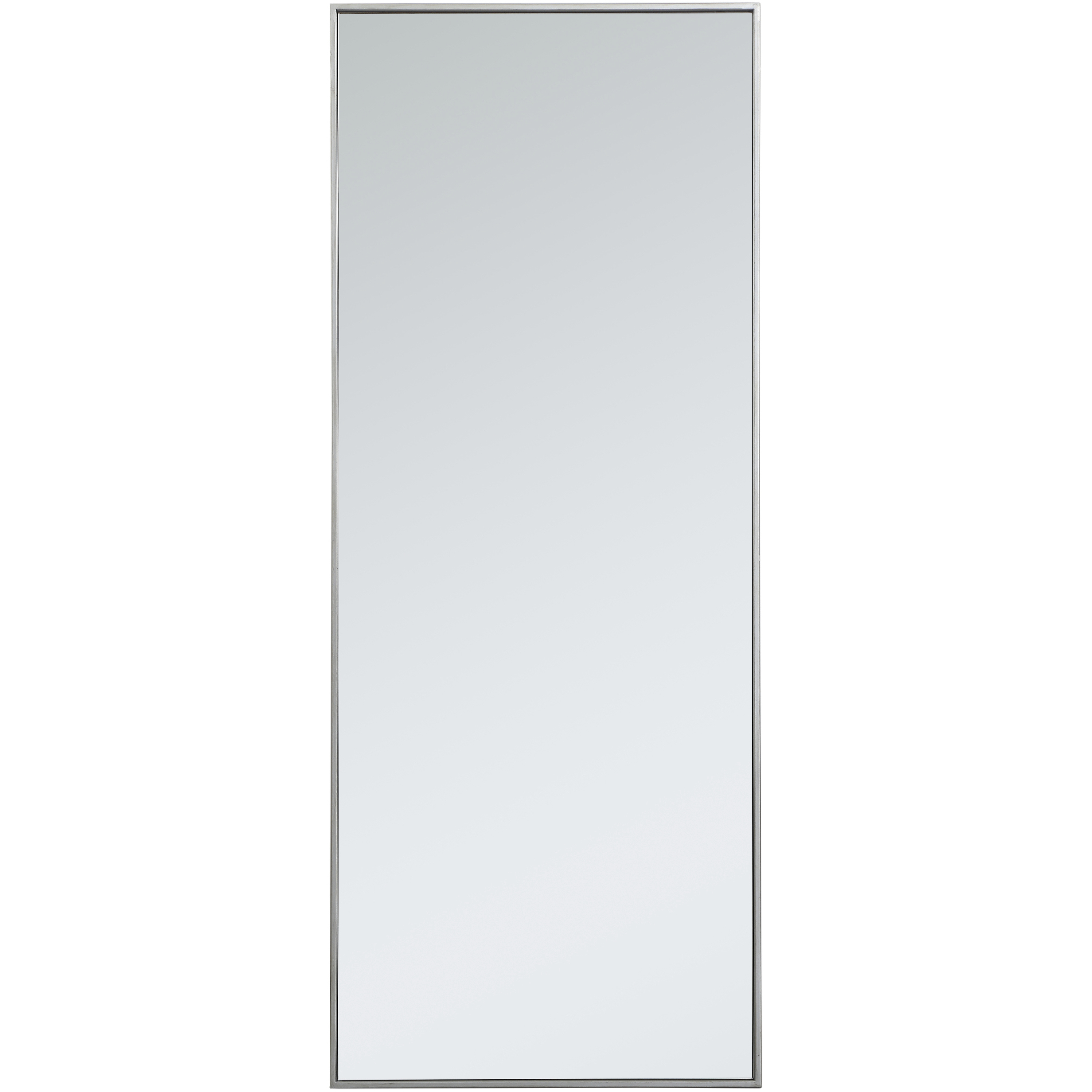 Elegant Lighting MR42460S Monet 60 X 24 inch Silver Wall Mirror