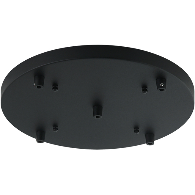 Matteo Lighting CP0105MB Leo 13.88 inch Matte Black Multi Ceiling ...