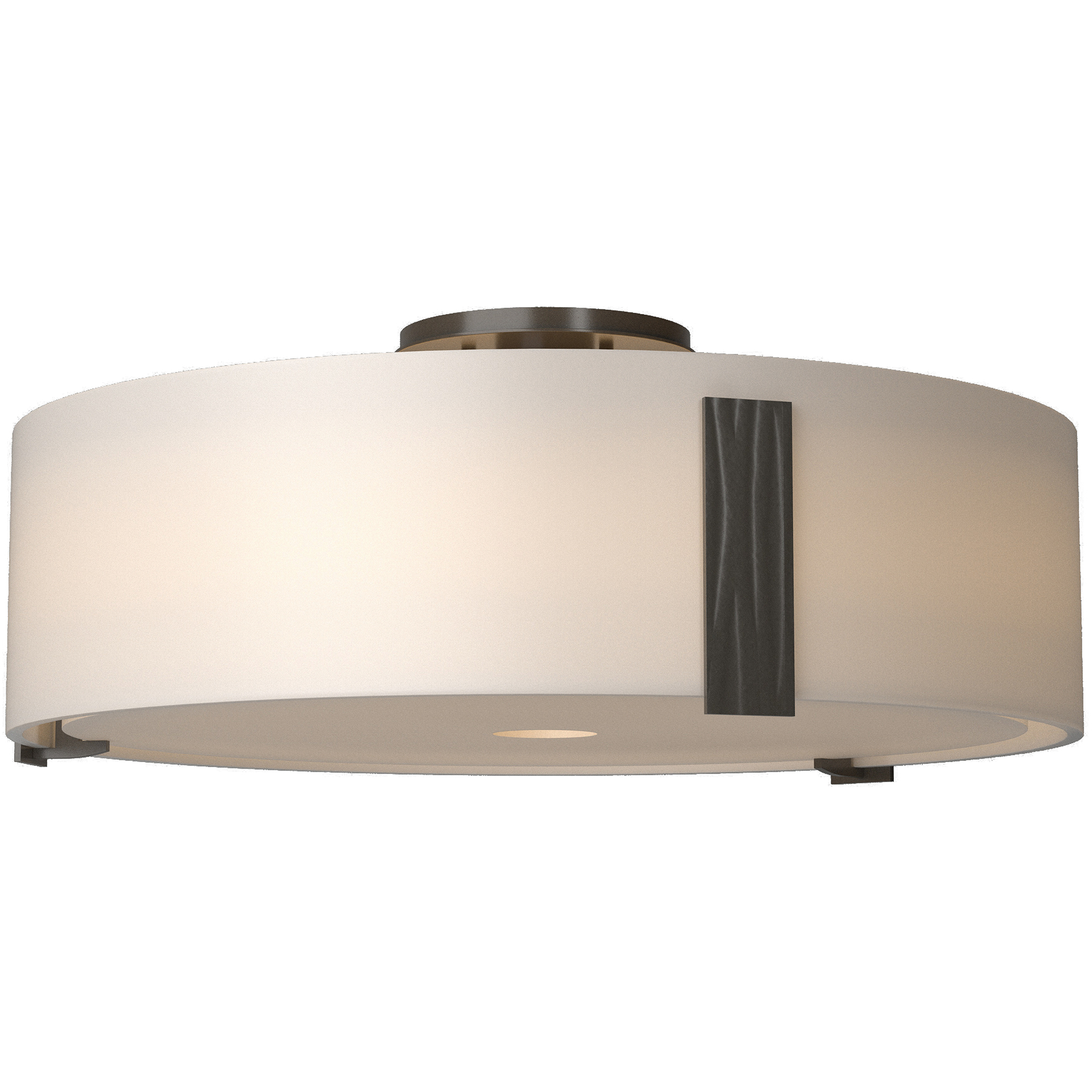 Hubbardton Forge 126751-1006 Impressions 3 Light 18.4 inch Dark Smoke ...