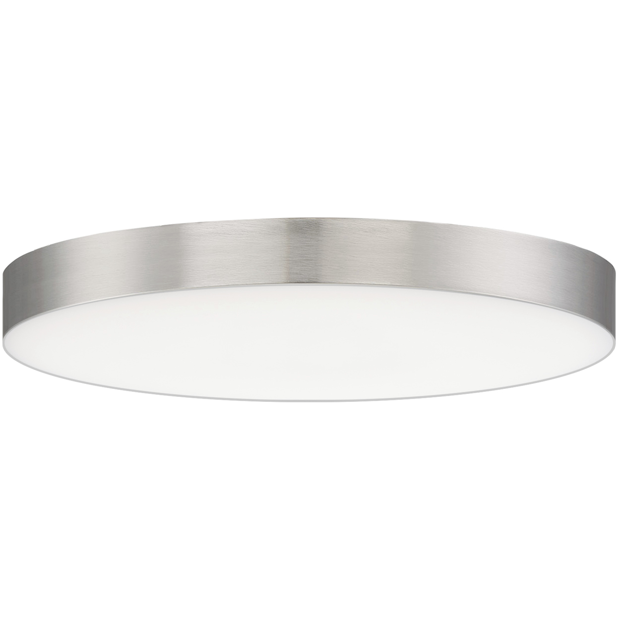Maxim Lighting 57662WTSN Trim LED 7 inch Satin Nickel Flush Mount ...