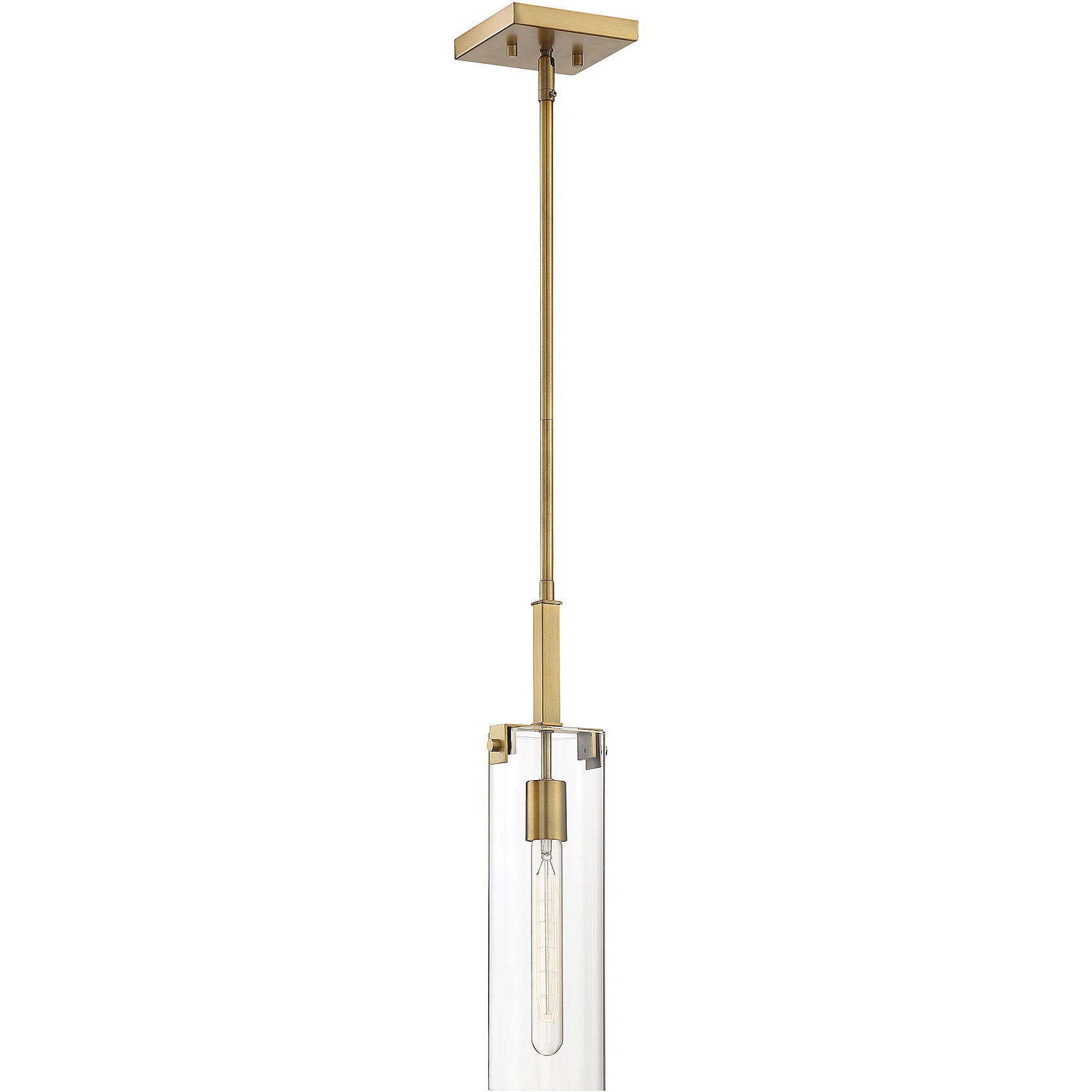 Savoy House 7-9770-1-322 Winfield 1 Light 5.13 inch Warm Brass Mini ...