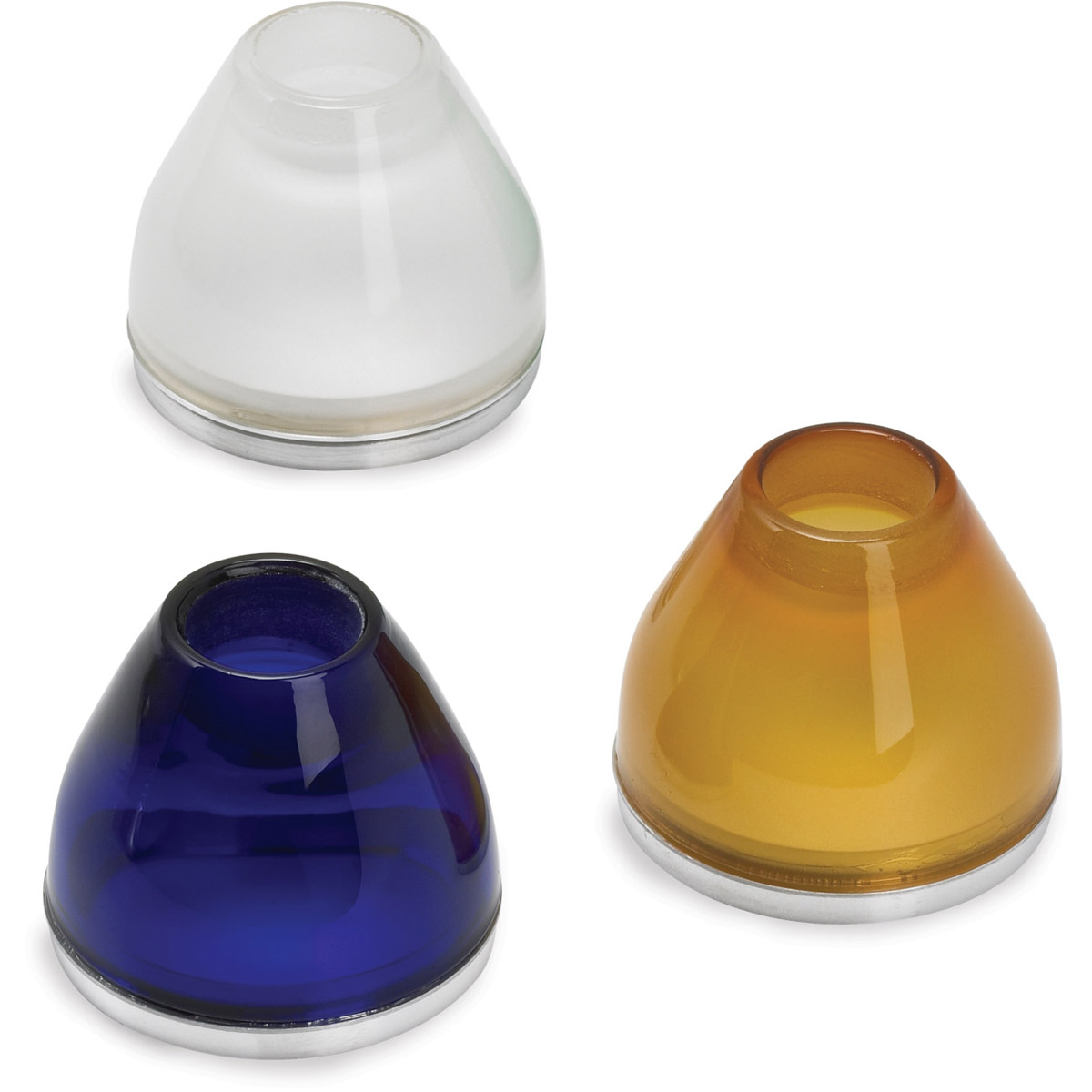 Tech Lighting 700MR16GF Round Glass Aluminum Shield in MR16, Frost