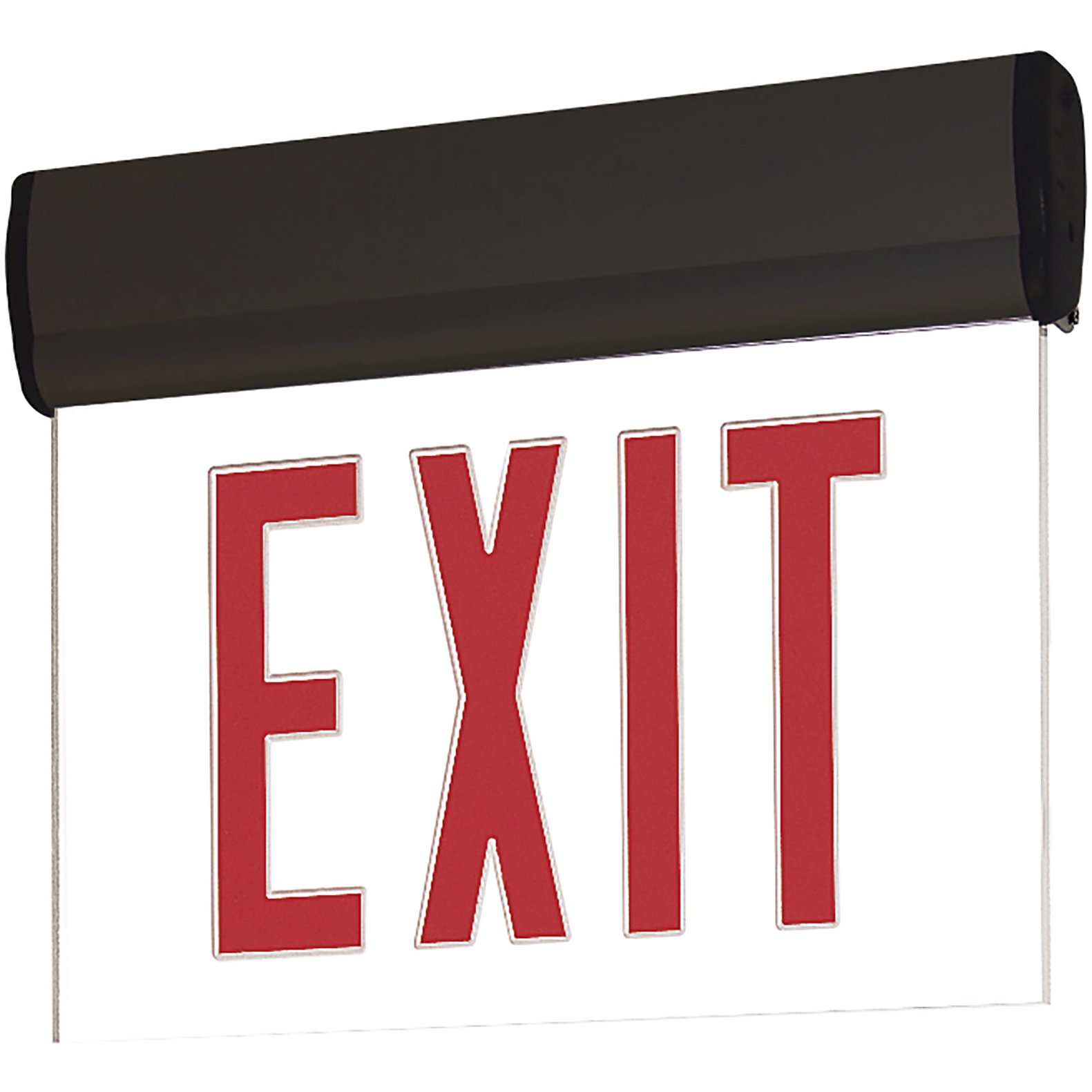 Nora Lighting NX-811-LEDRCB Architectural 1 Light Black Exit ...