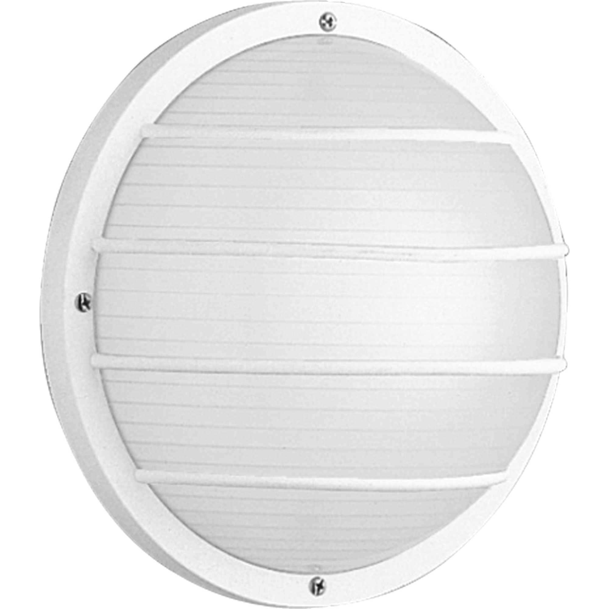 Progress P5703-30 Bulkheads 1 Light 10 inch White Outdoor Ceiling/Wall ...