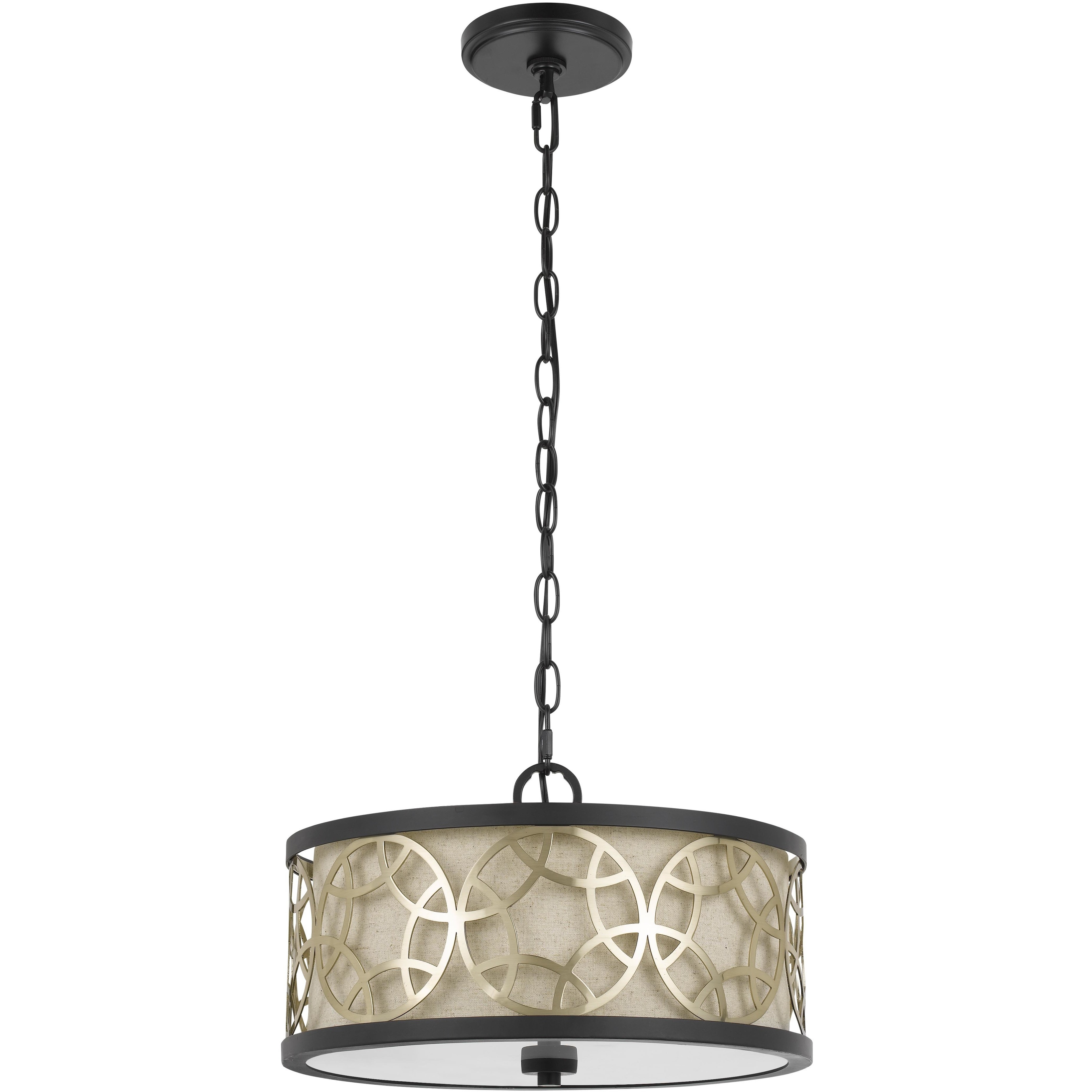 Cal Lighting FX-3661-2 Carmel 2 Light 15 inch Rust and Antique Brass ...