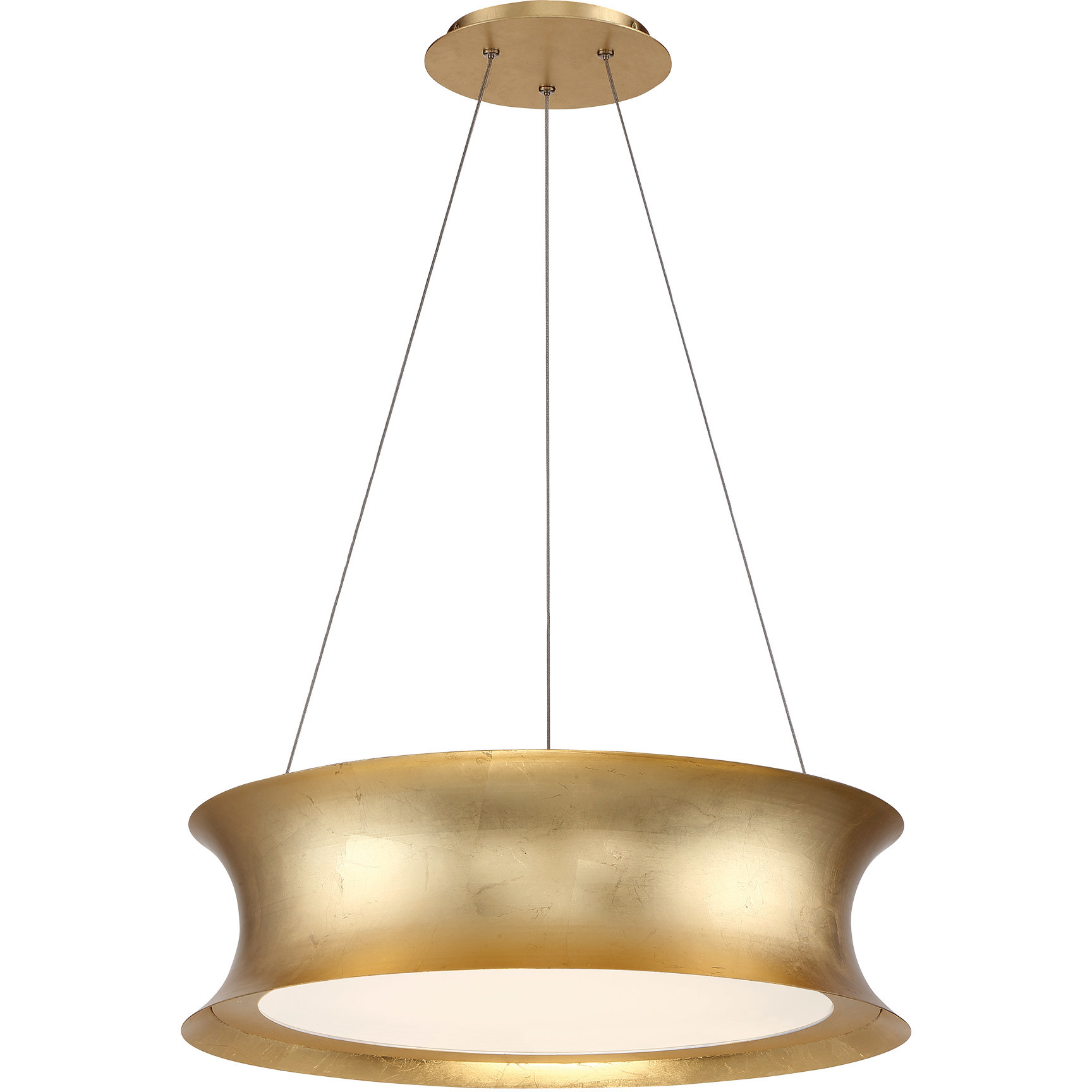 Modern Forms PD-34620-GL Tango LED 20 inch Gold Leaf Chandelier Ceiling ...