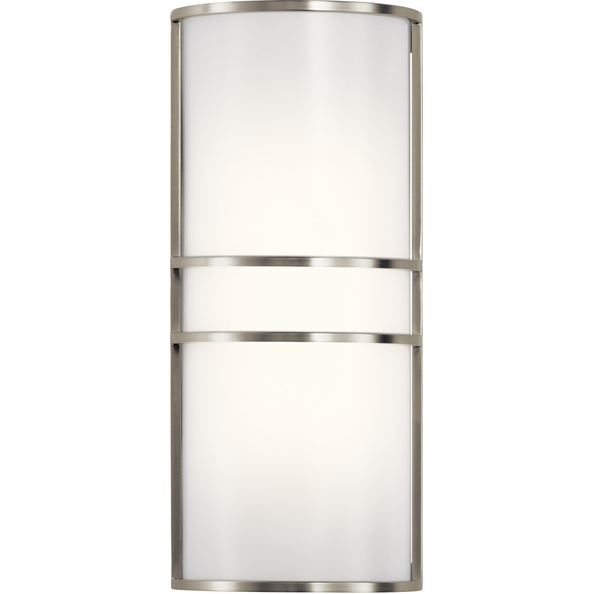 Kichler 11315NILED Independence LED 7 inch Brushed Nickel Wall Sconce ...