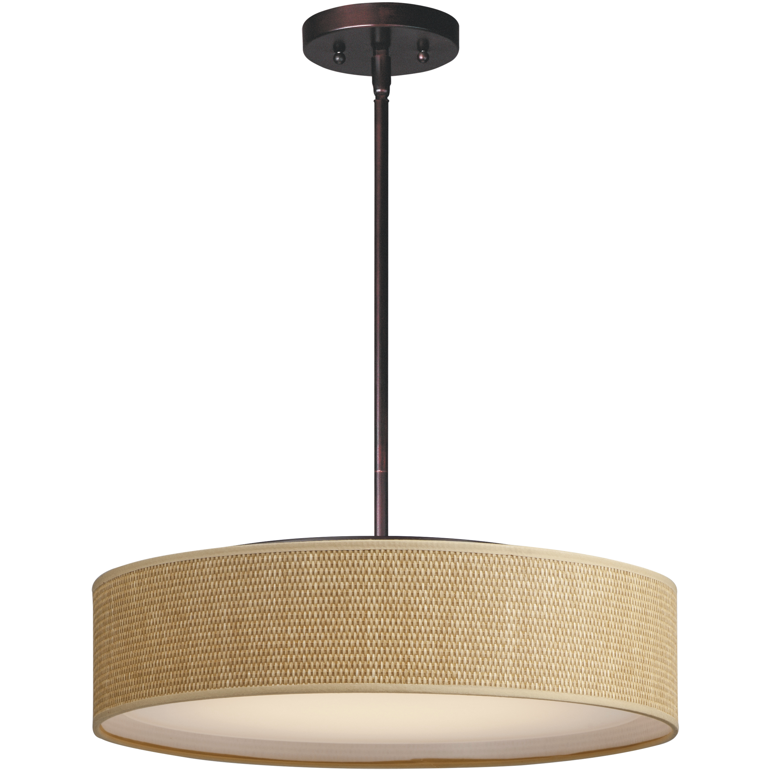 Maxim Lighting 10226GCOI Prime LED 20 inch Oil Rubbed Bronze Single ...