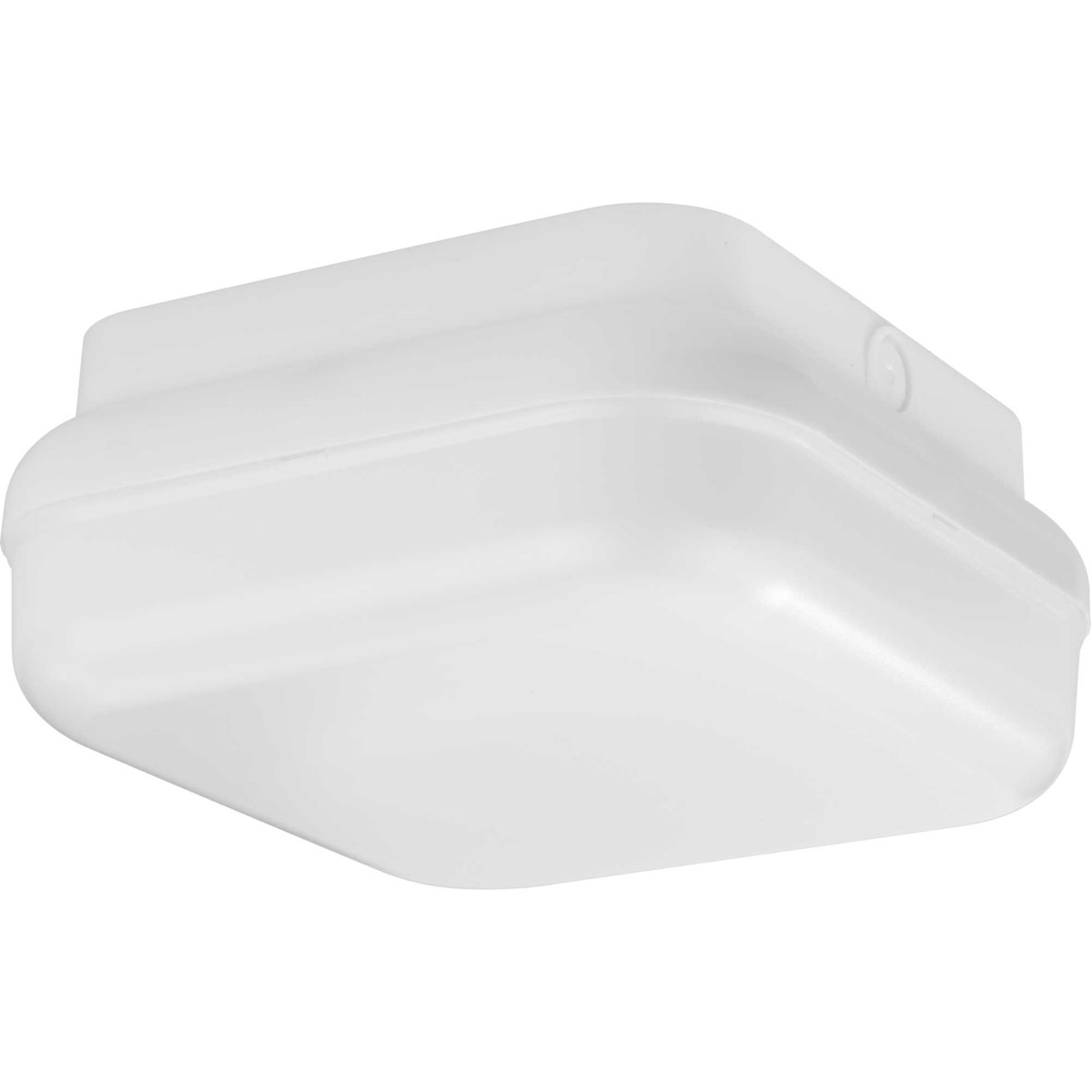 Progress P550115-028-30 Hard Nox LED 10 inch Satin White Outdoor Flush ...