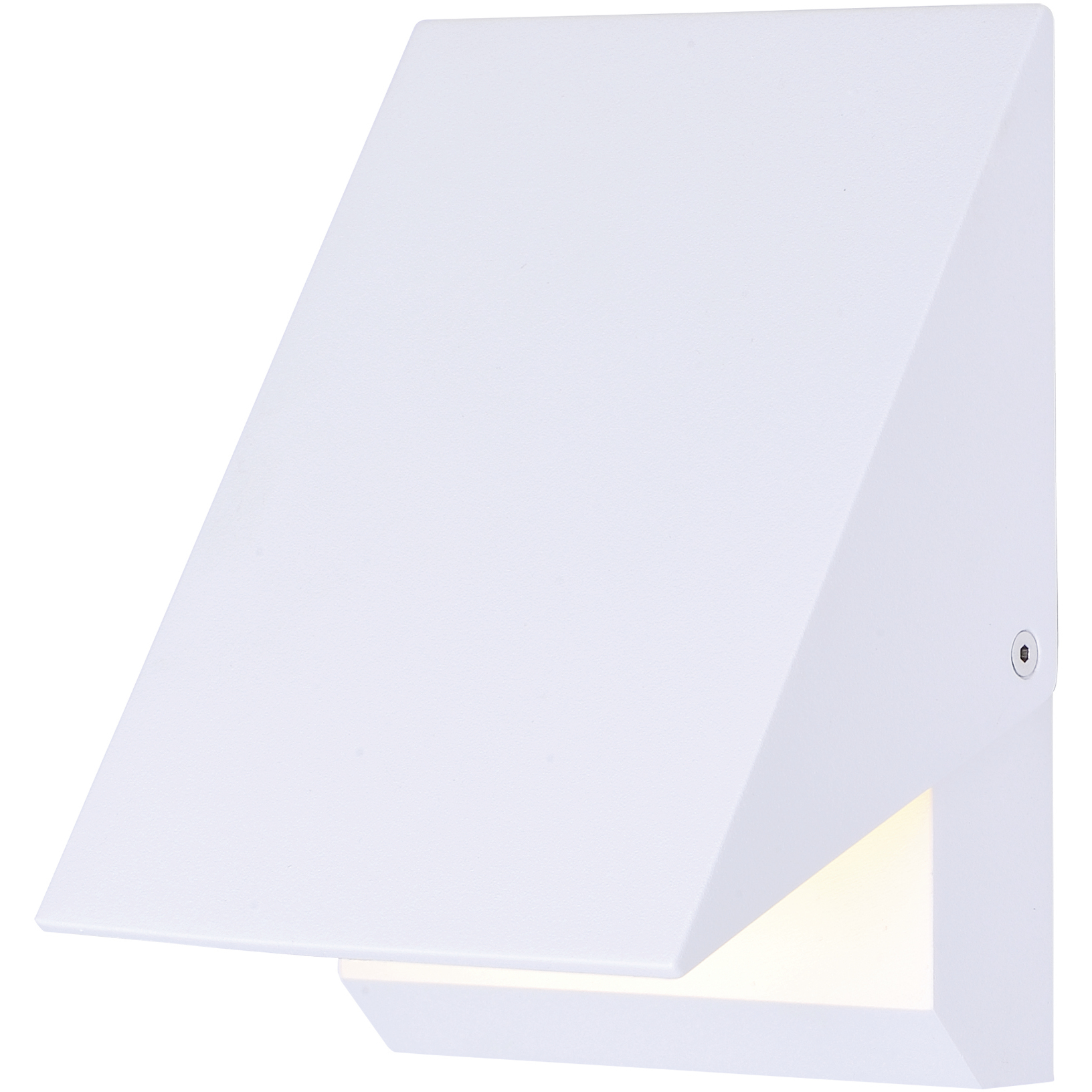 ET2 E41333-WT Alumilux Tilt LED 7 inch White Outdoor Wall Sconce